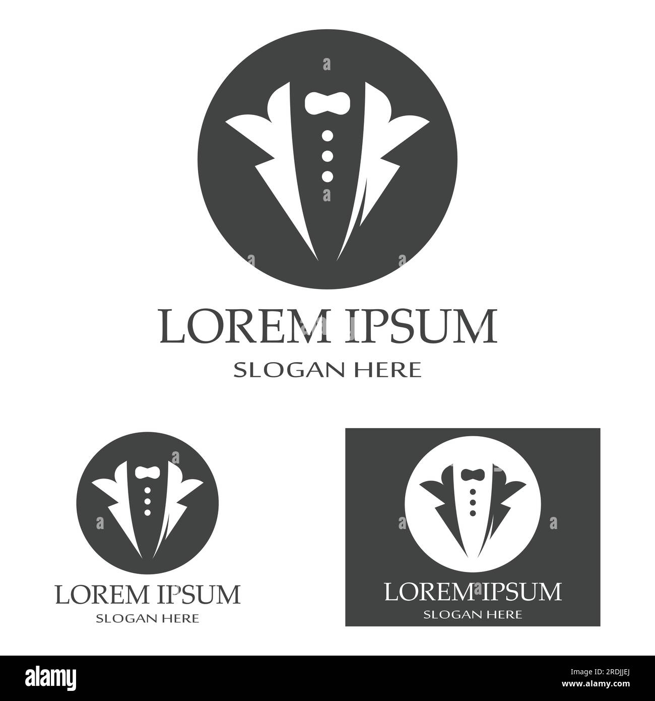 Tux business logo Black and White Stock Photos & Images - Alamy