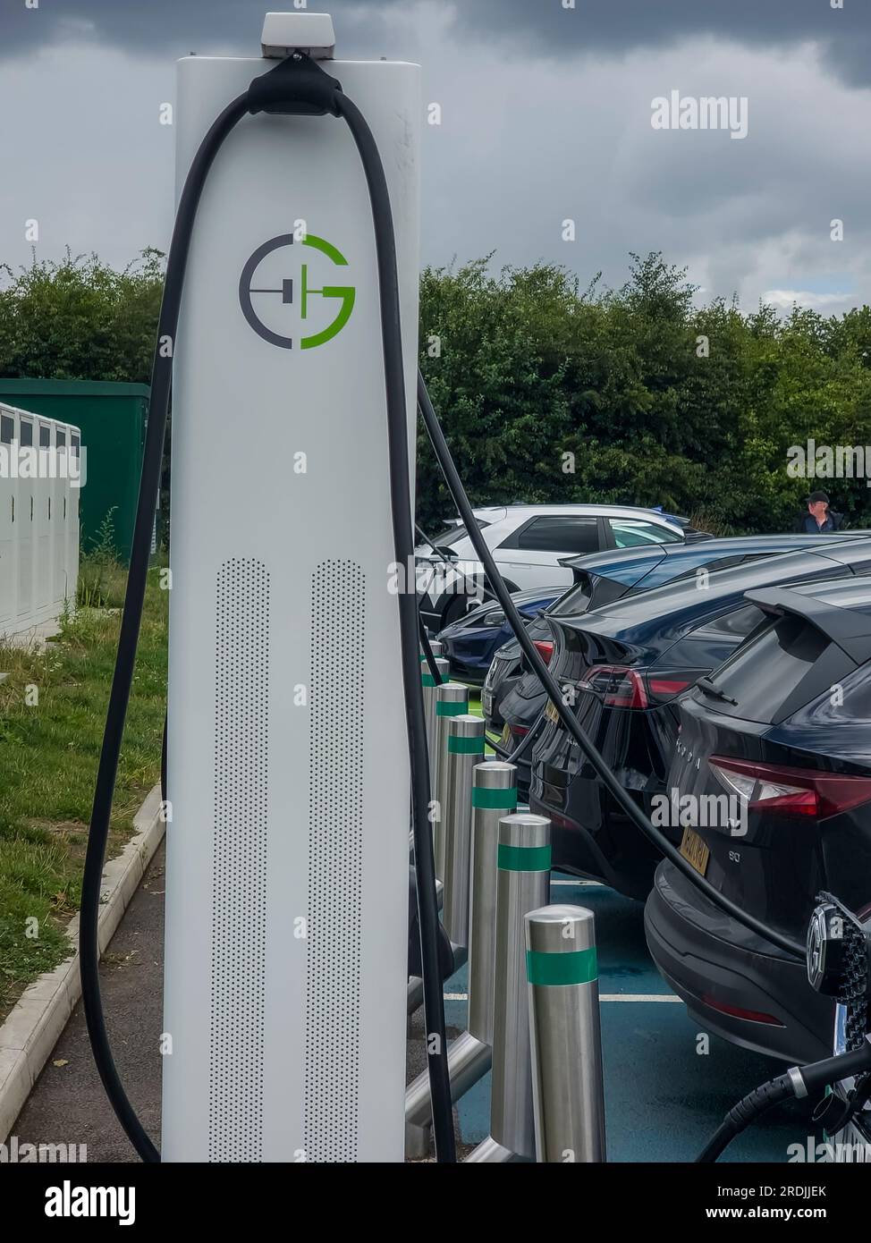 Wetherby, UK. 21st July, 2023. Wetherby Services, A1 motorway, Yorkshire, England, UK. Business ...