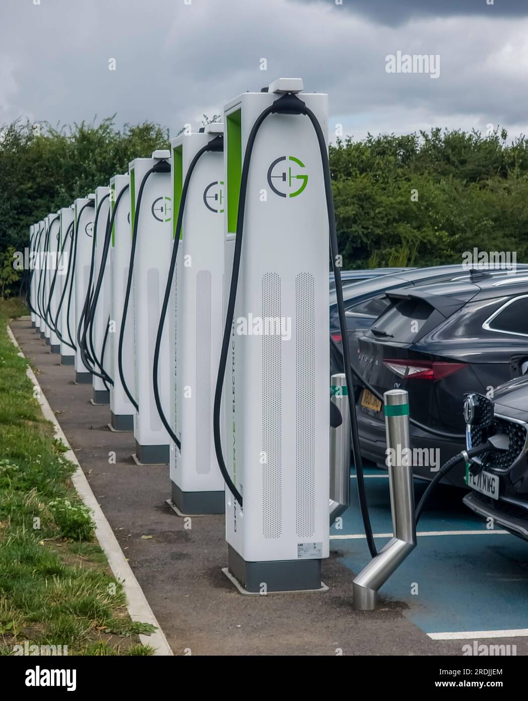 Wetherby, UK. 21st July, 2023. Wetherby Services, A1 motorway, Yorkshire, England, UK. Business ...