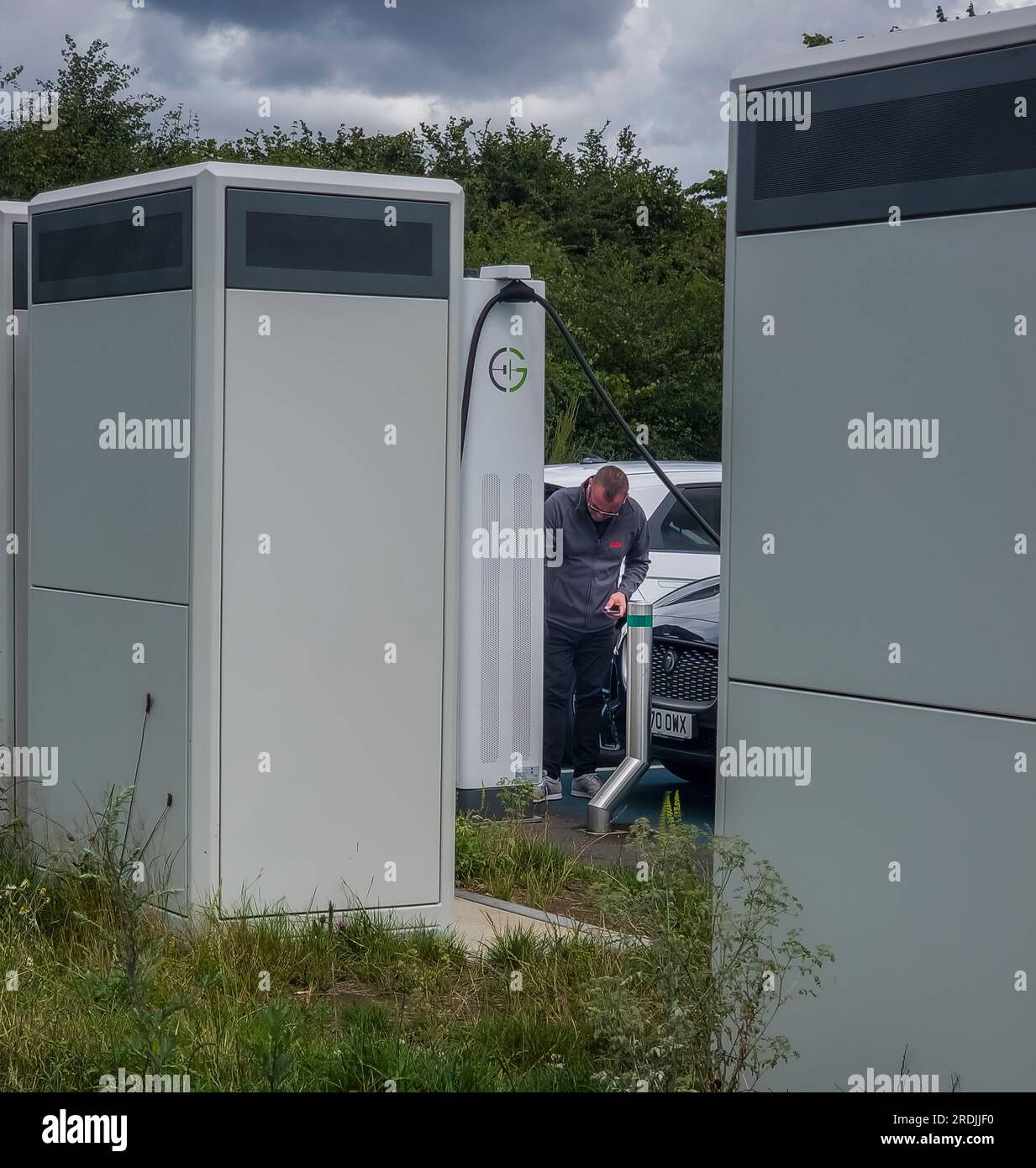 Wetherby, UK. 21st July, 2023. Wetherby Services, A1 motorway, Yorkshire, England, UK. Business ...