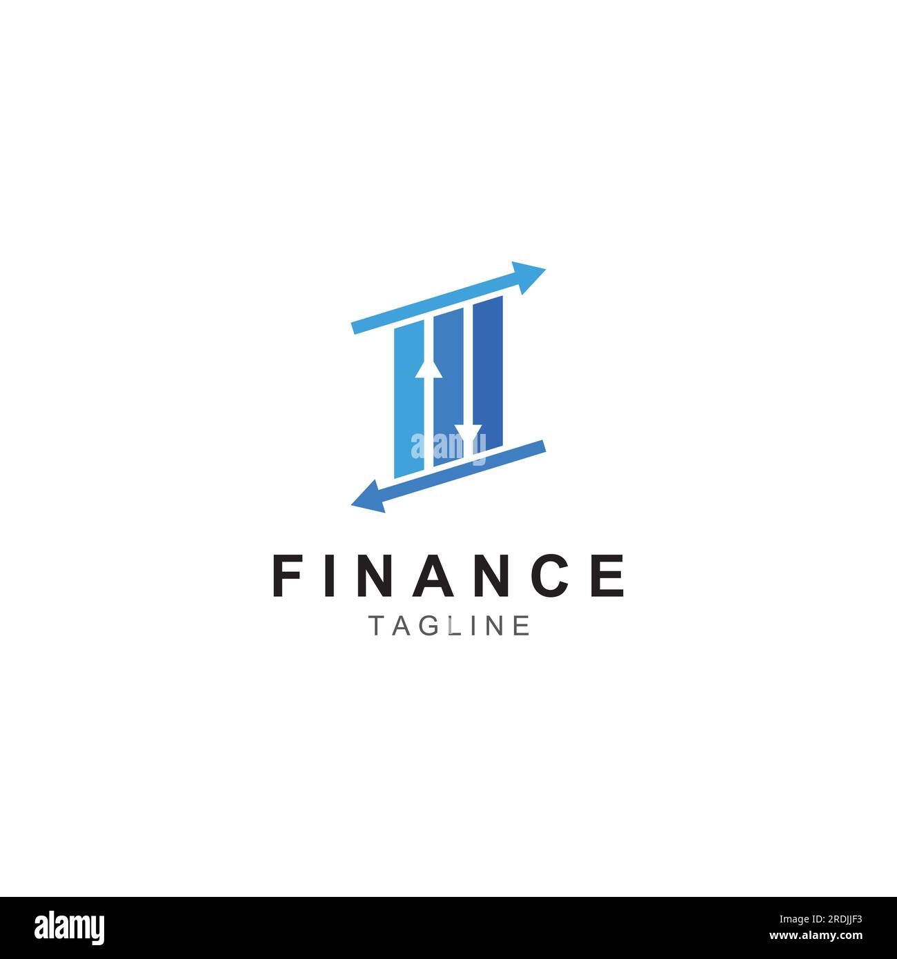Financial business logo or financial graphic logo.Logo for financial ...