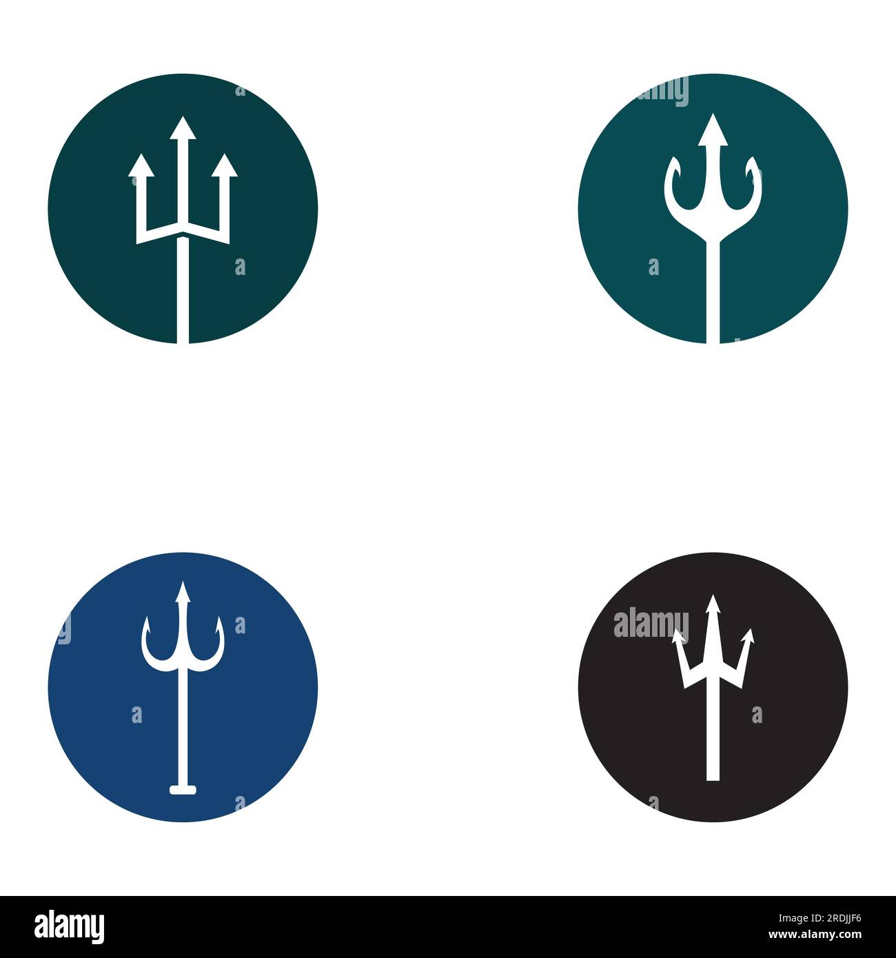 Trident logo using vector design concept Stock Vector Image & Art - Alamy