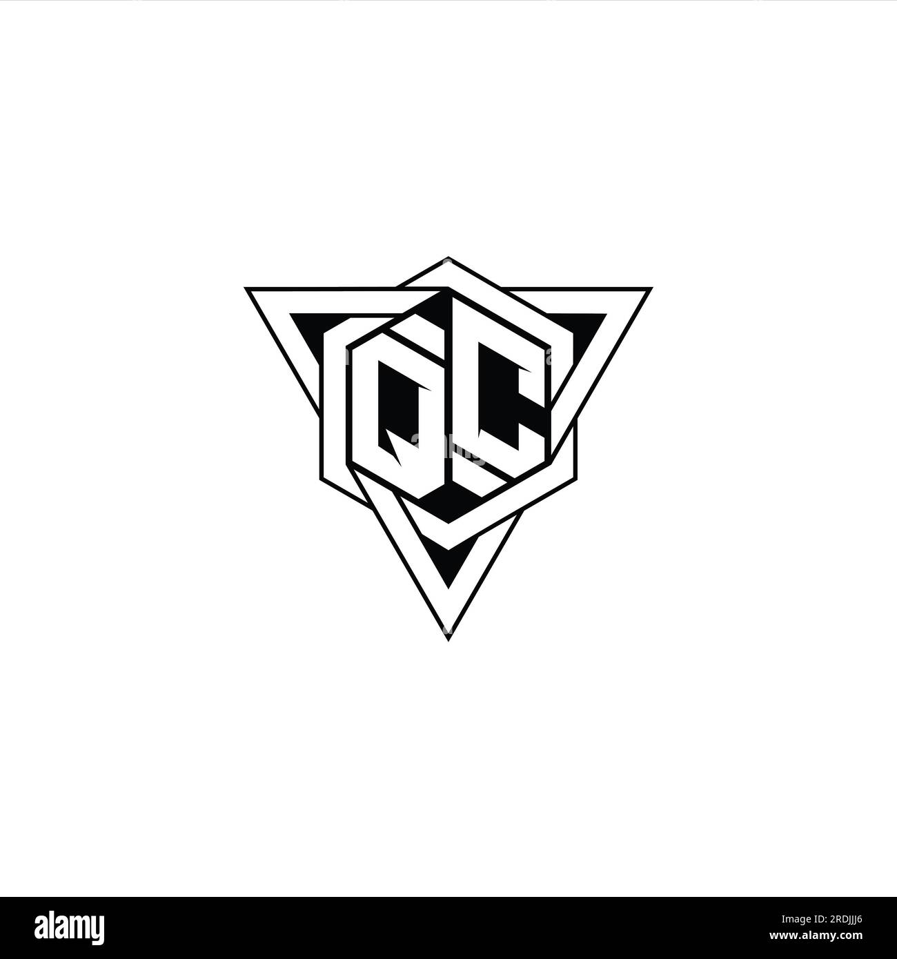 Qc gaming logo hi-res stock photography and images - Alamy