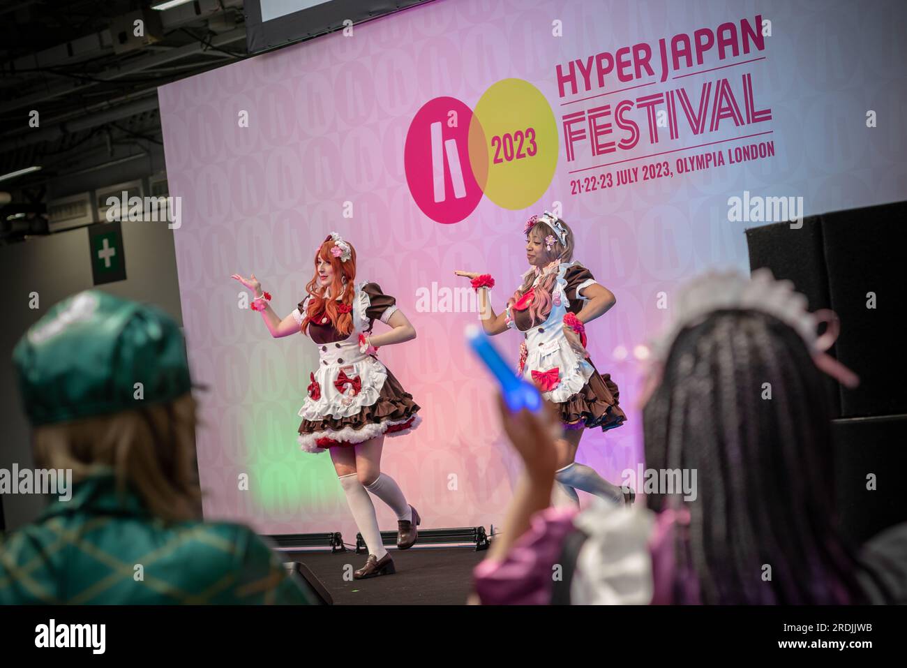 London, UK. 21st July 2023. Hyper Japan Festival at Olympia London ...