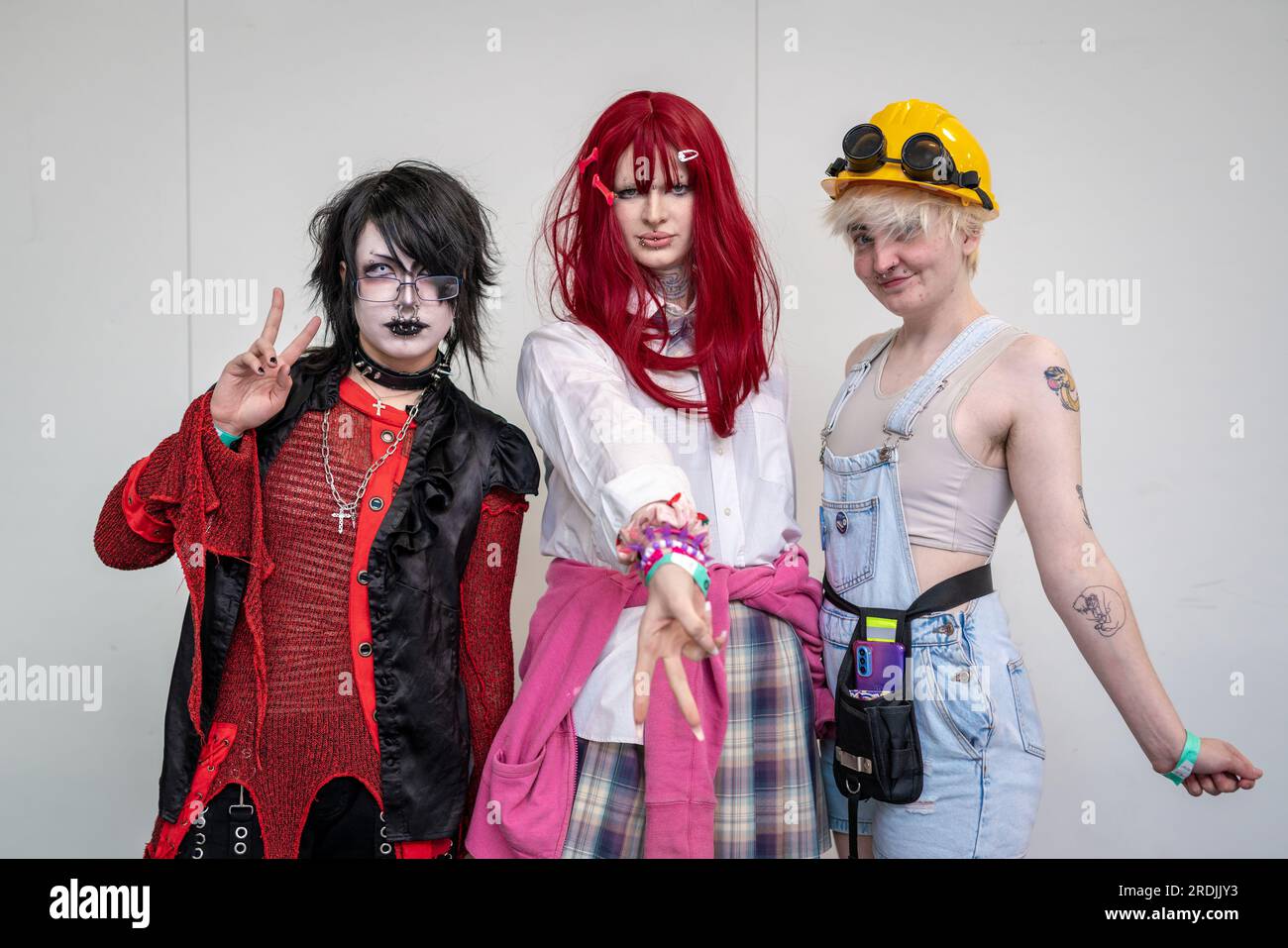 London, UK. 21st July 2023. Hyper Japan Festival at Olympia London ...