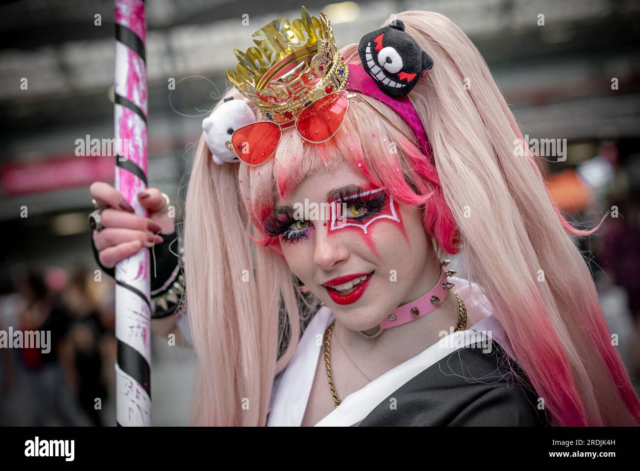 London, UK. 21st July 2023. Hyper Japan Festival at Olympia London ...