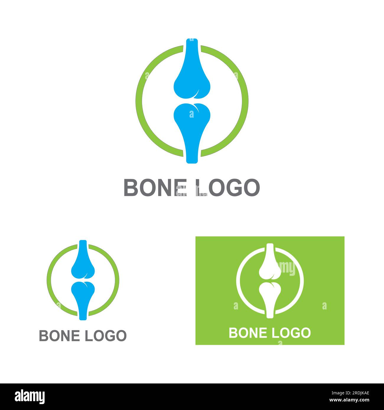 Bone logo icon vector design Stock Vector Image & Art - Alamy