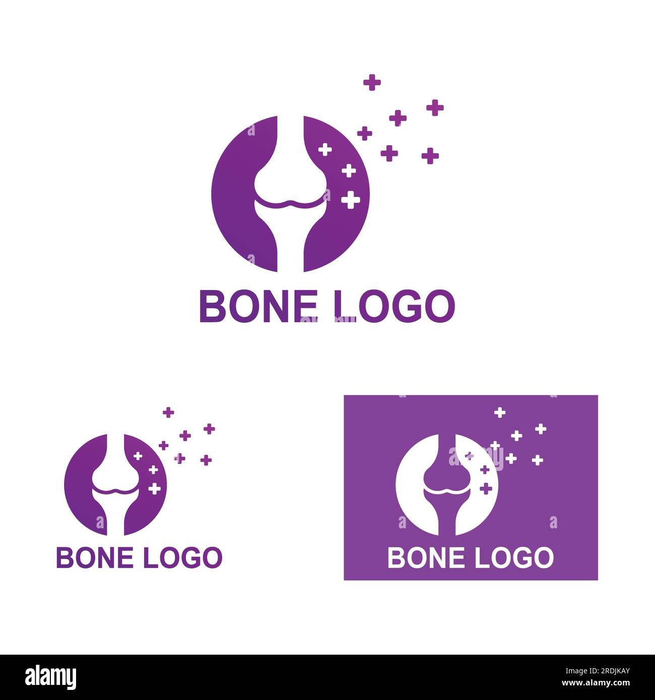 Bone logo icon vector design Stock Vector Image & Art - Alamy