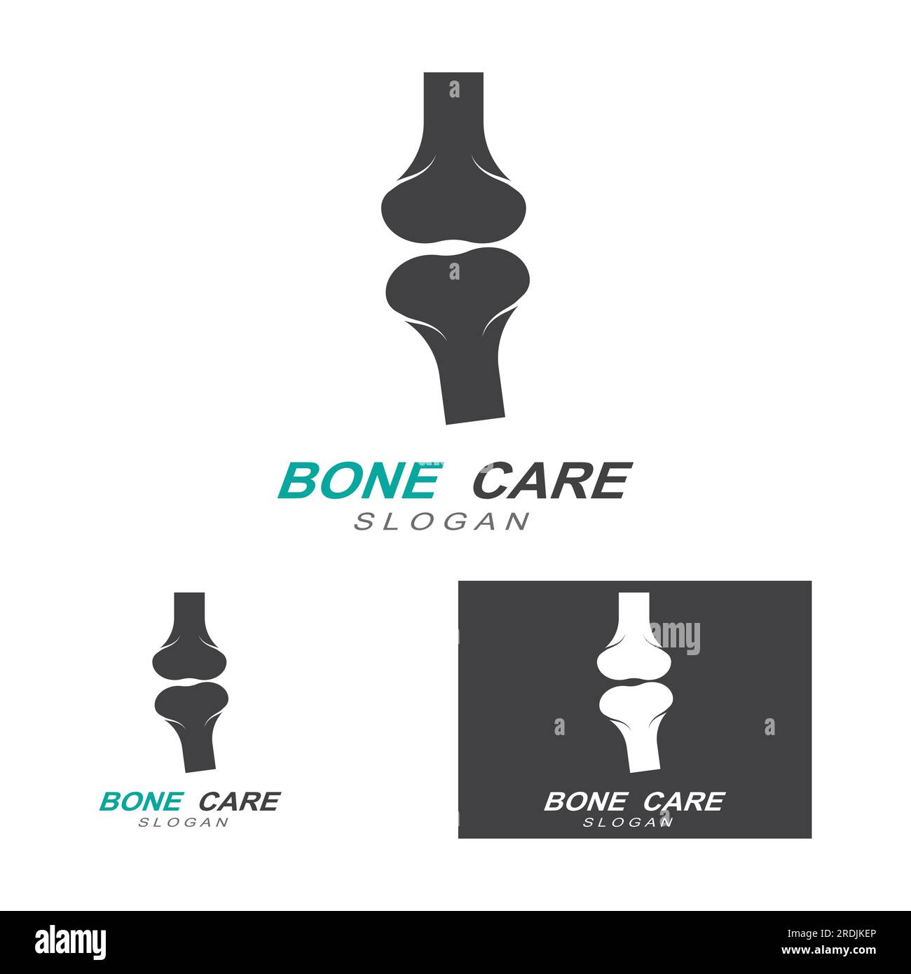 Bone logo icon vector design Stock Vector Image & Art - Alamy