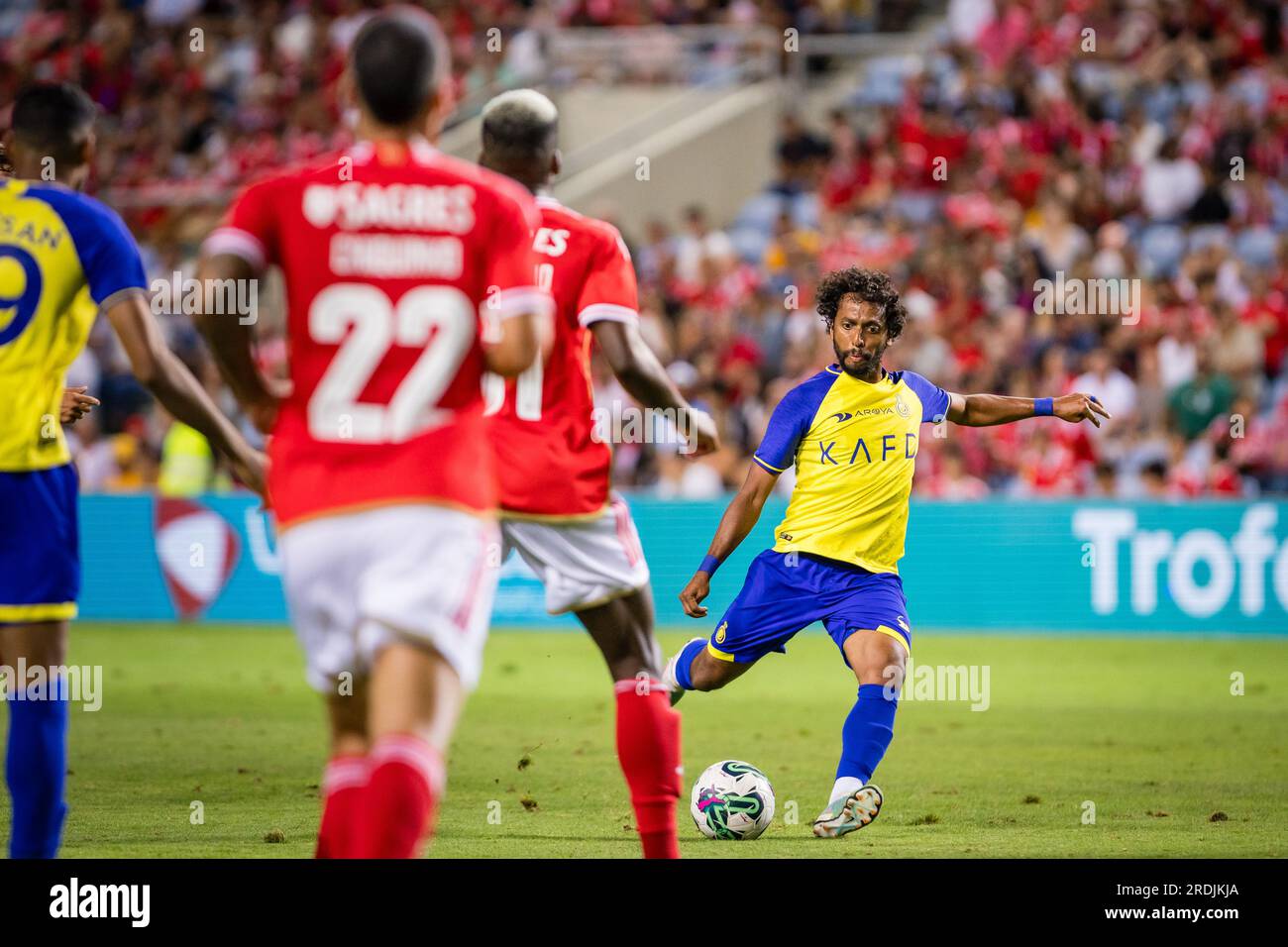 Faro, Portugal. 20th July, 2023. Abdulmajeed Al-Sulaiheem of Al Nassr ...