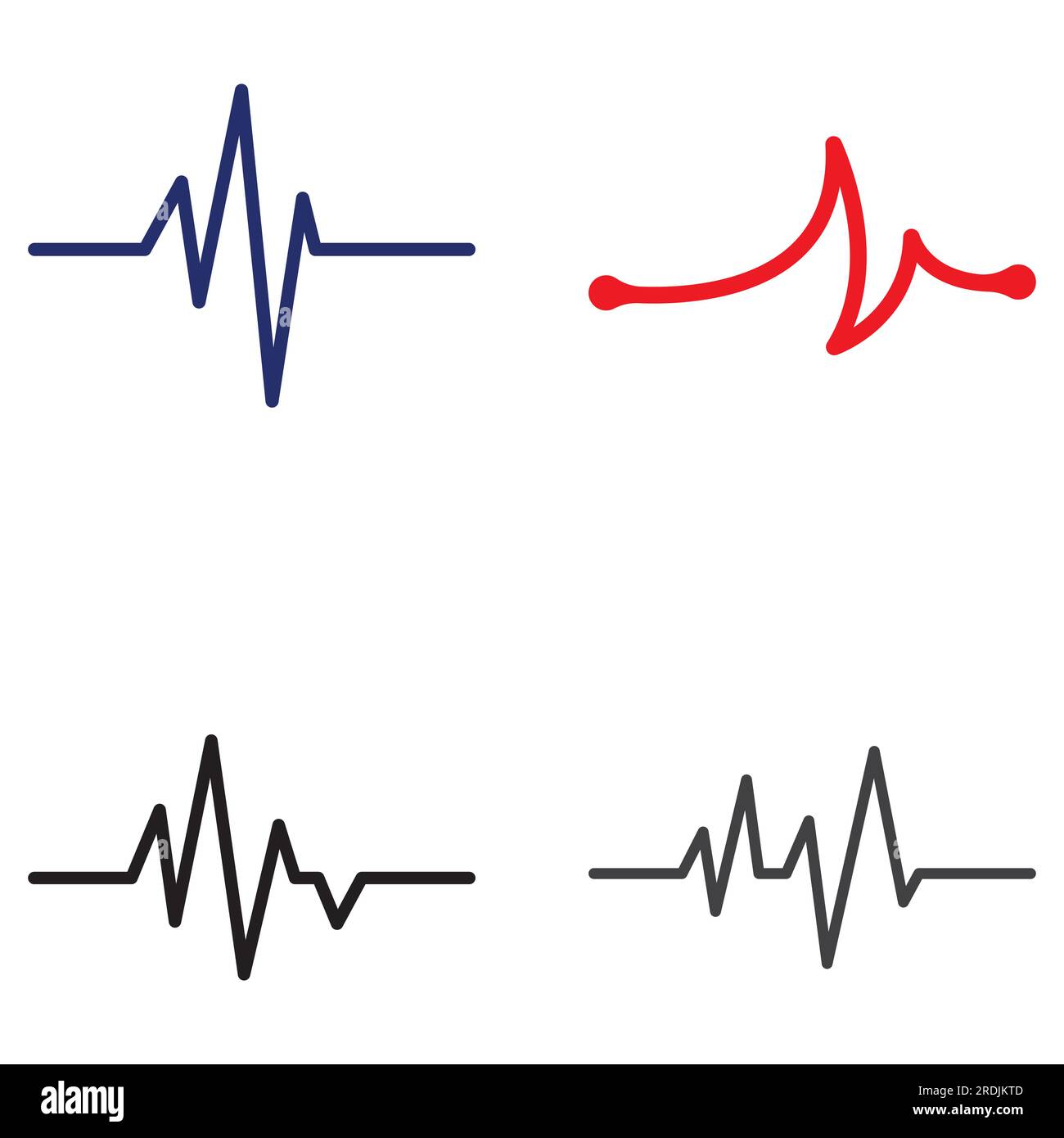 Pulse line or medical wave. Logo design concept vector Stock Vector ...