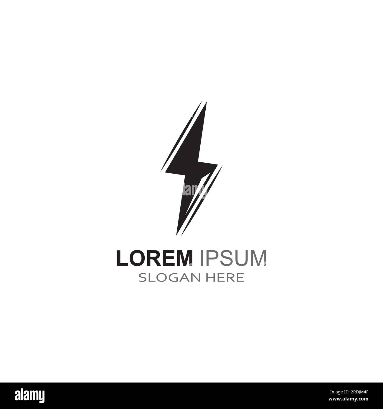 electric lightning logo, using modern vector design concept Stock ...