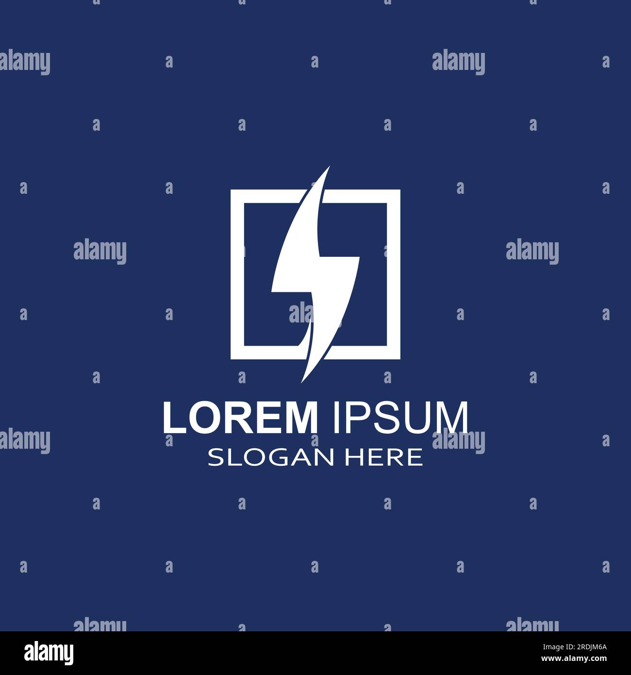 electric lightning logo, using modern vector design concept Stock ...