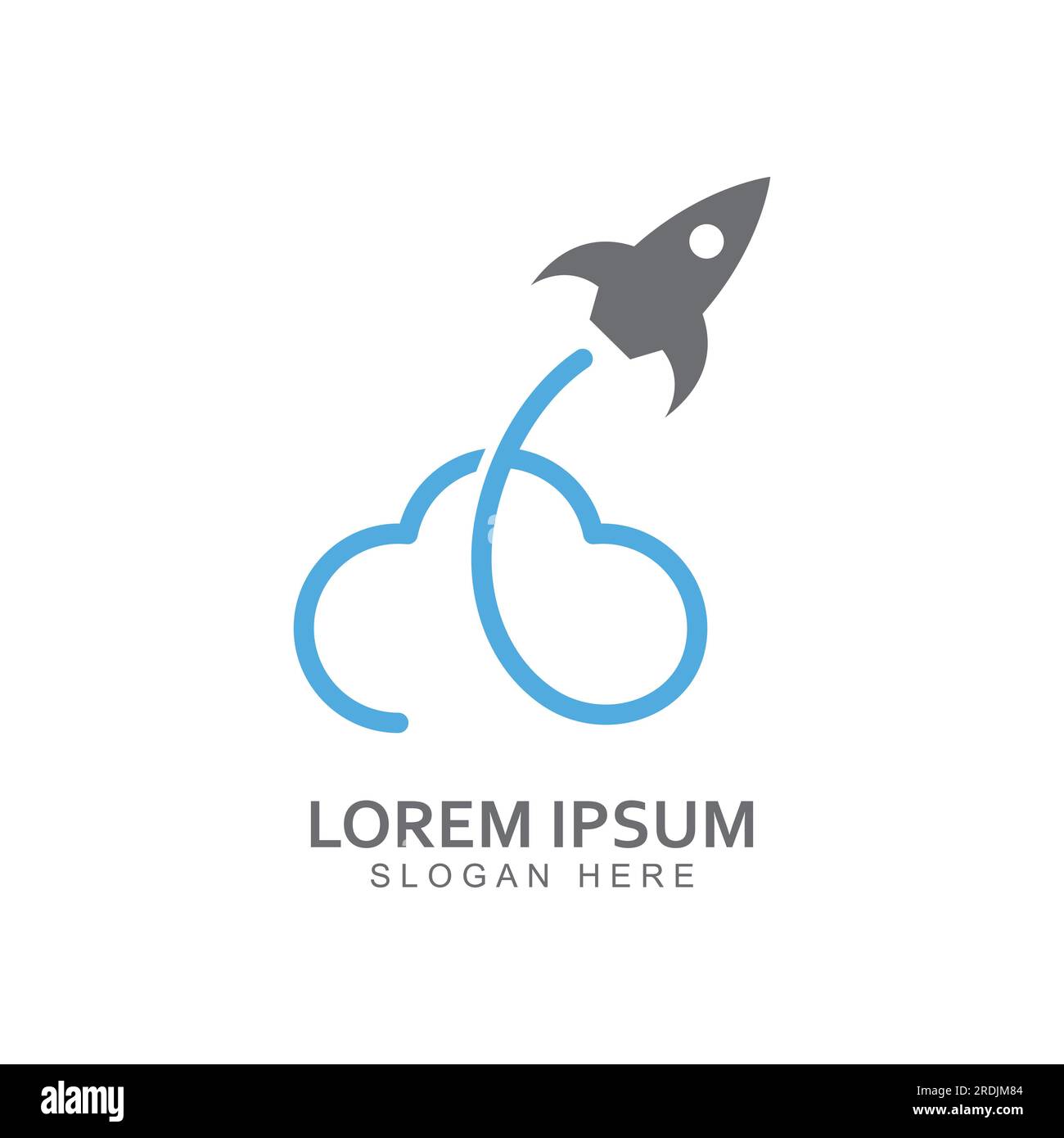 Rocket logo and symbol design vector Stock Vector Image & Art - Alamy