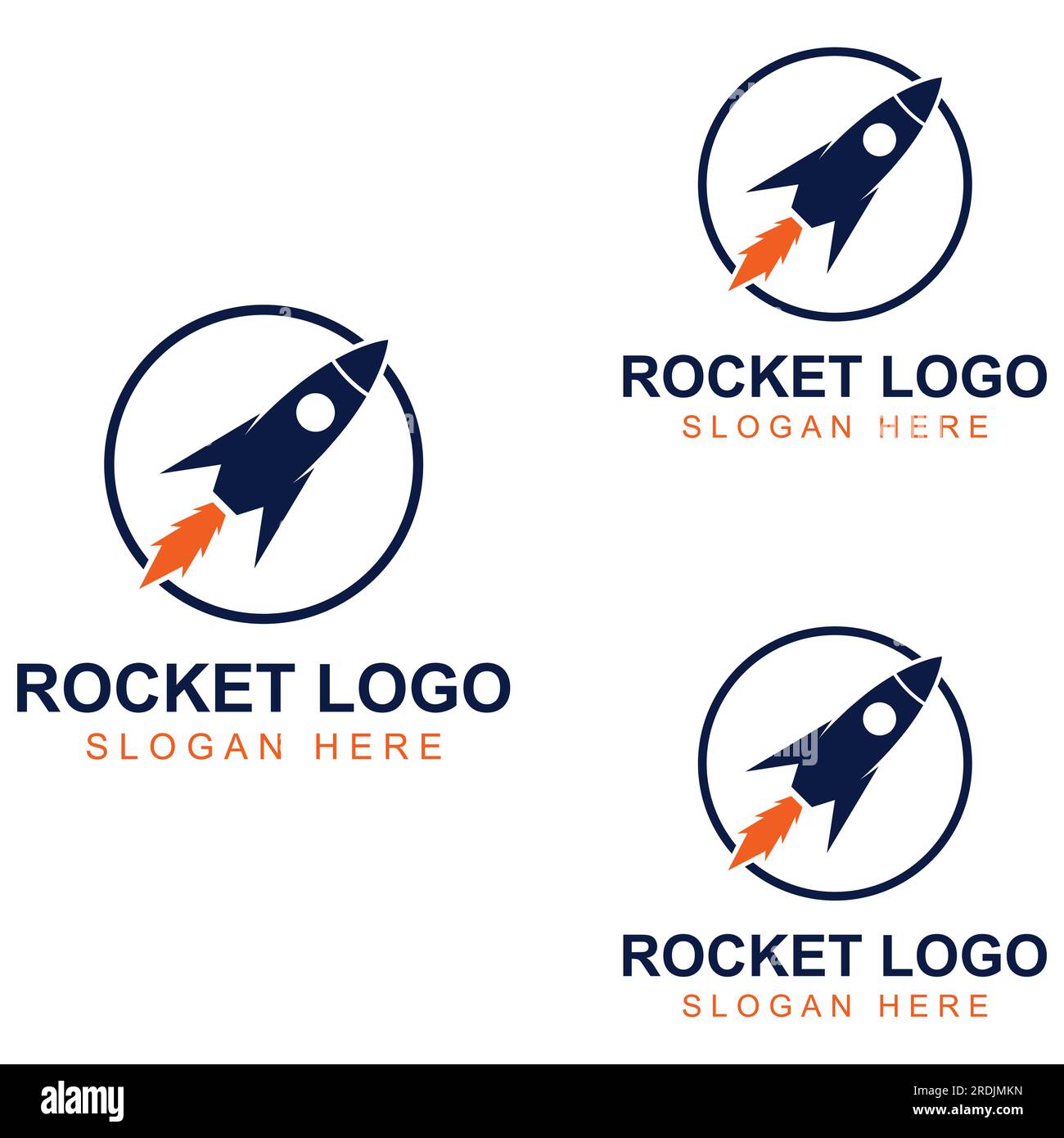 Rocket logo and symbol design vector Stock Vector Image & Art - Alamy
