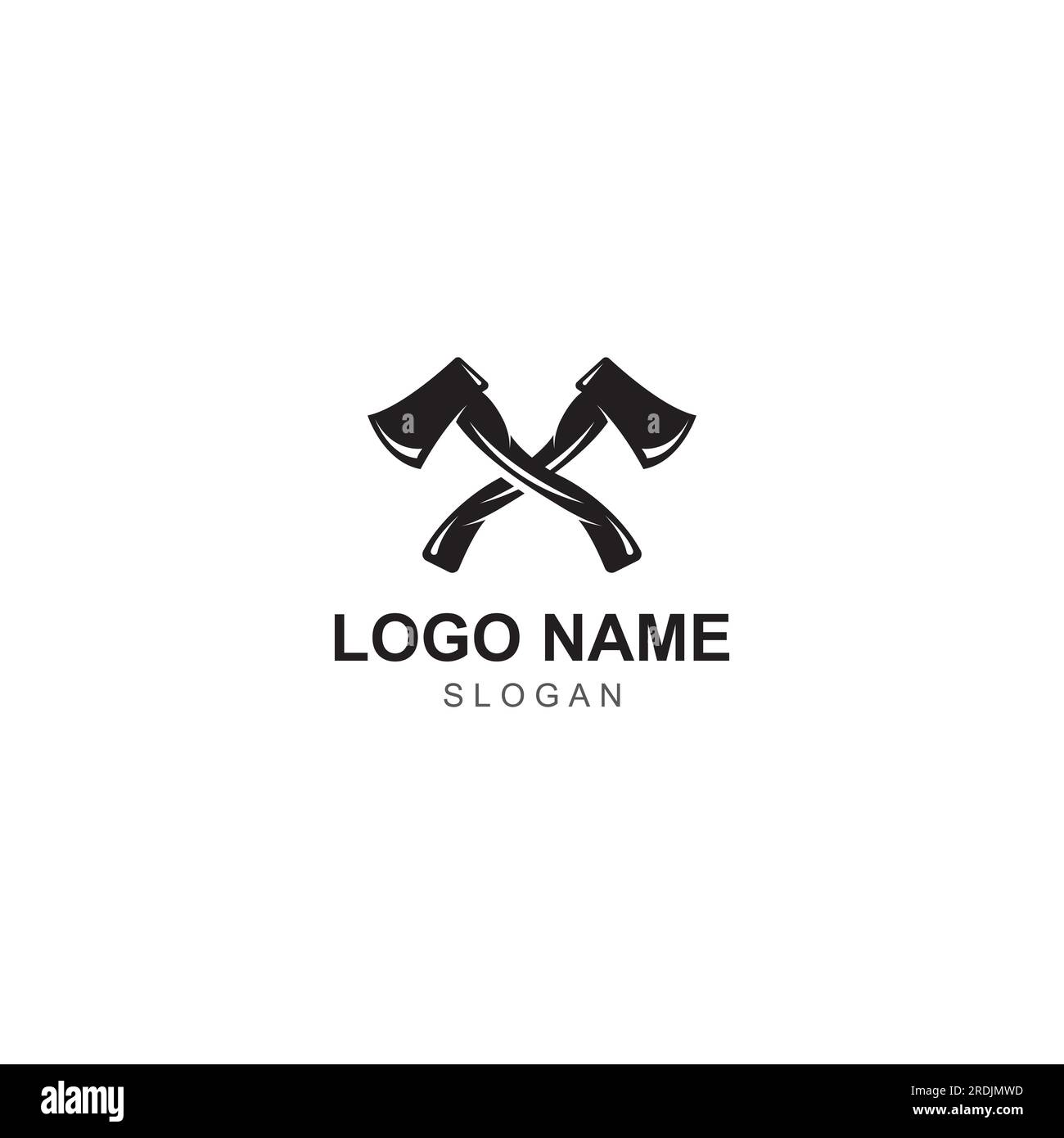 Axe logo/hatchet logo with concept design vector Stock Vector Image ...