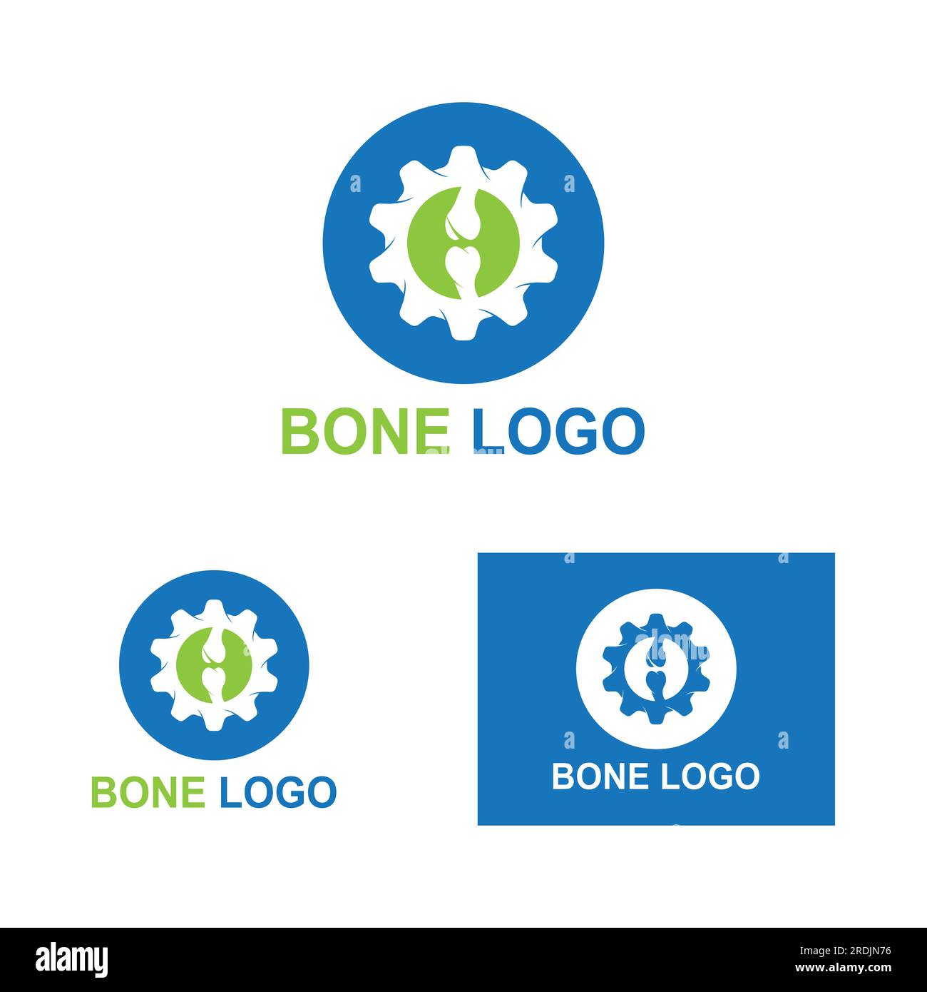 Bone logo icon vector design Stock Vector Image & Art - Alamy