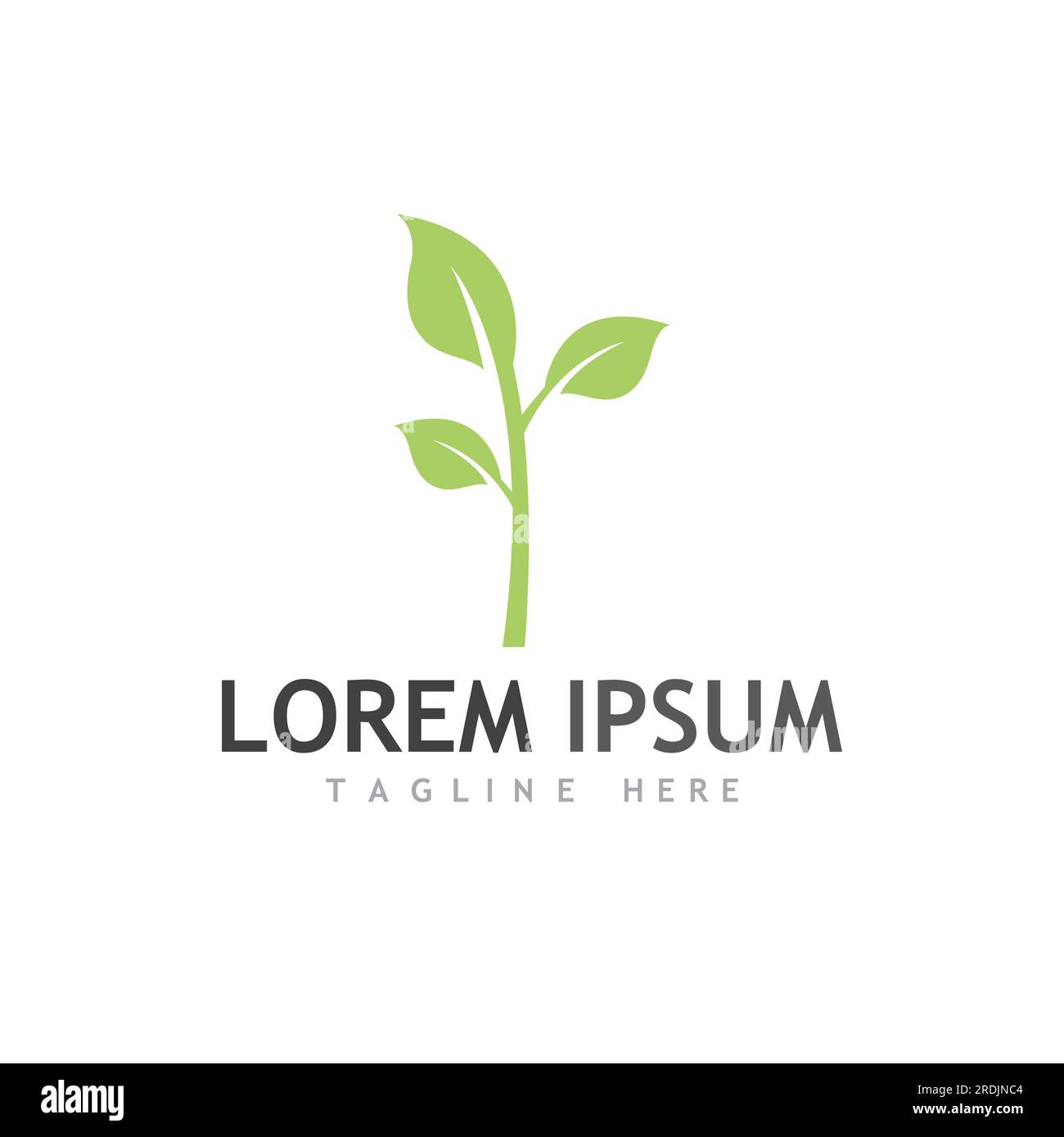 leaf logo and vector images Stock Vector Image & Art - Alamy