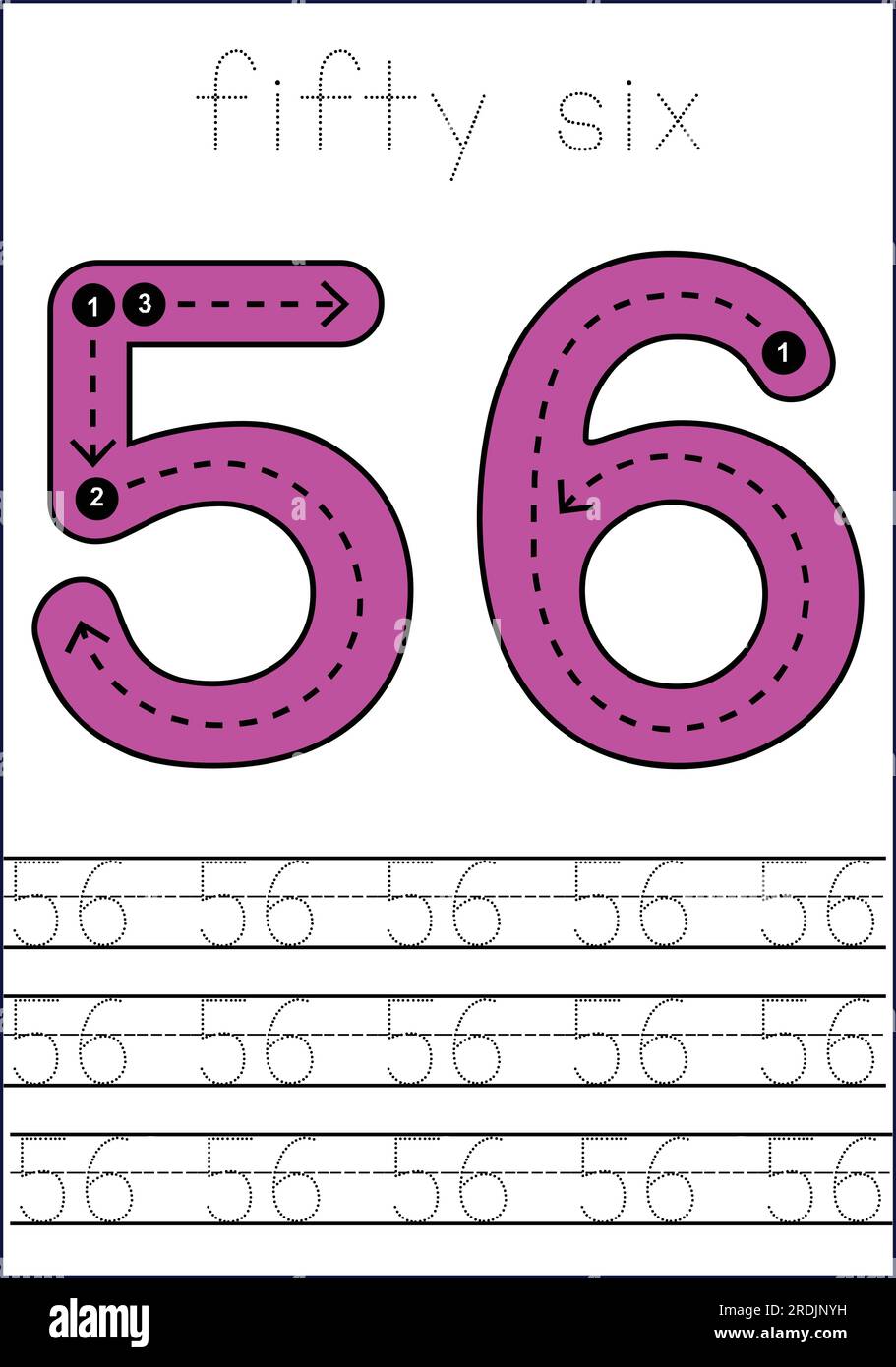 Tracing Numbers 1 100