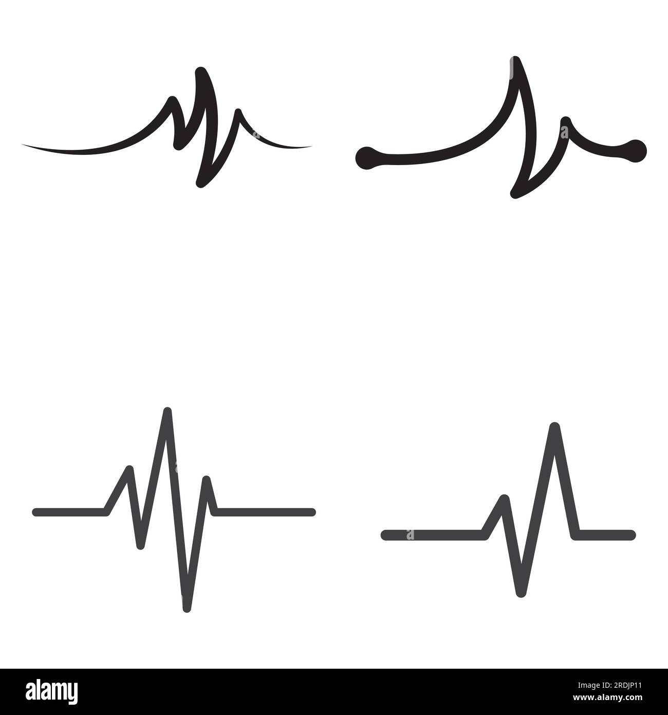 Pulse line or medical wave. Logo design concept vector Stock Vector ...
