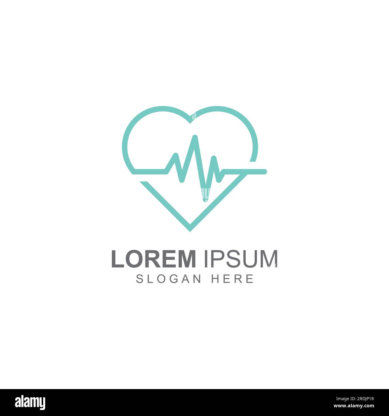 Pulse line or medical wave. Logo design concept vector Stock Vector ...