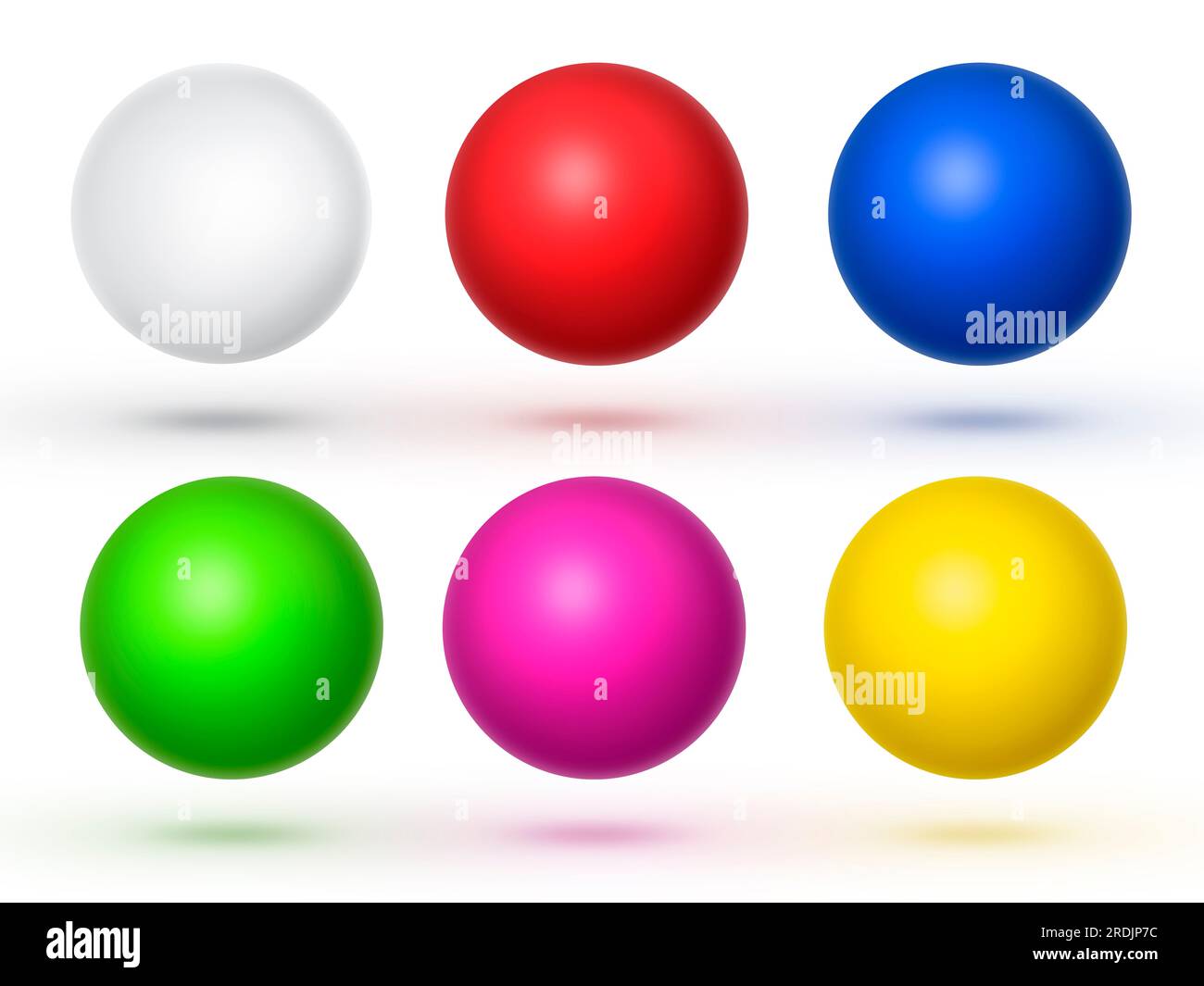 3d glass colorful spheres hi-res stock photography and images - Alamy