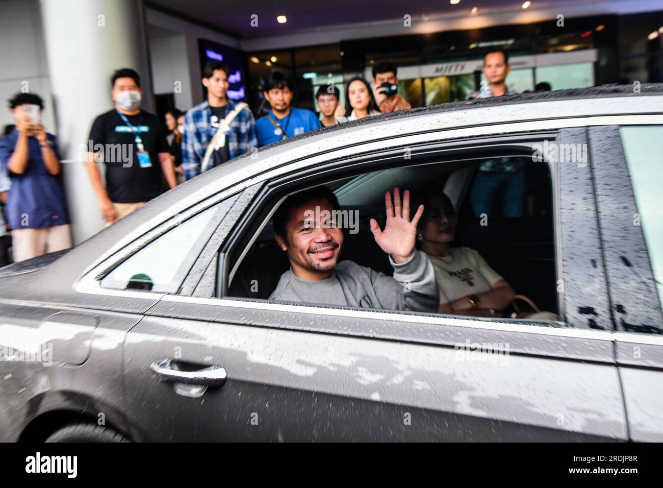 Bangkok, Thailand. 20th July, 2023. Legendary Filipino boxer Manny ...