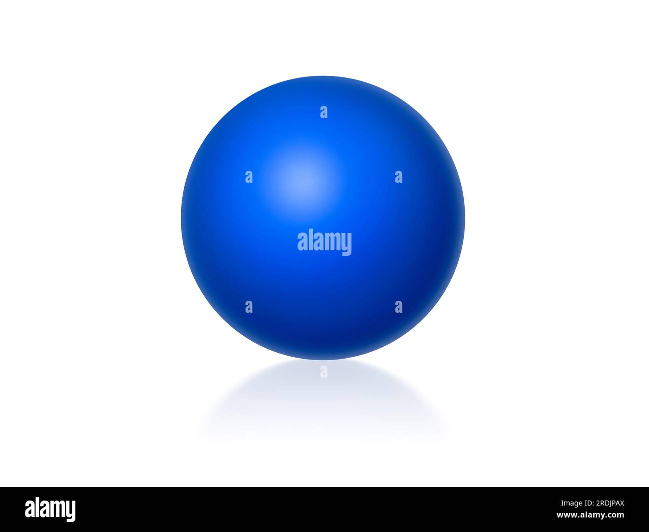 Vector blue background with circle Cut Out Stock Images & Pictures - Alamy