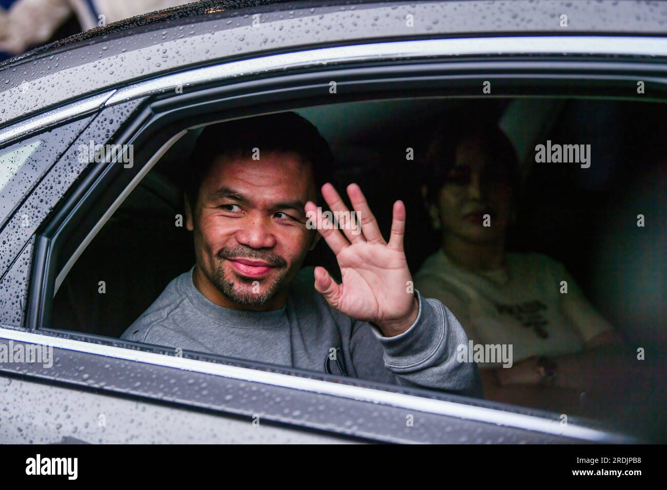 Bangkok, Thailand. 20th July, 2023. Legendary Filipino boxer Manny ...