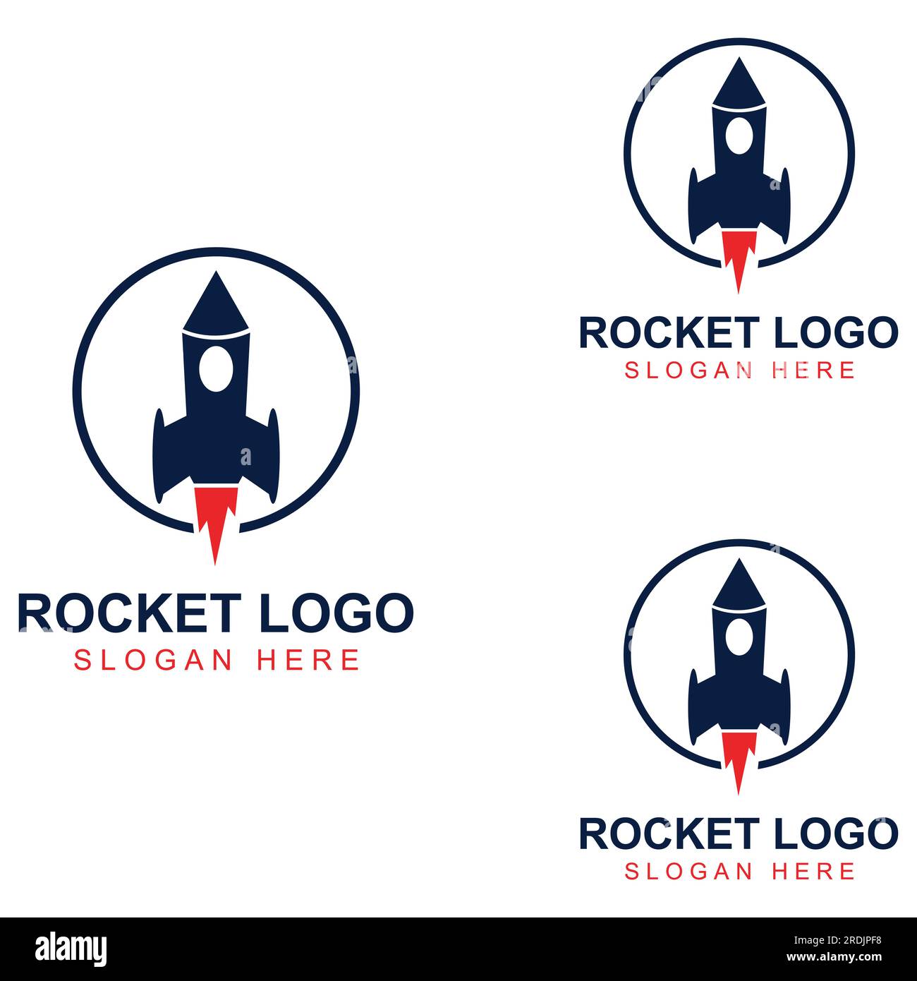 Rocket logo and symbol design vector Stock Vector Image & Art - Alamy