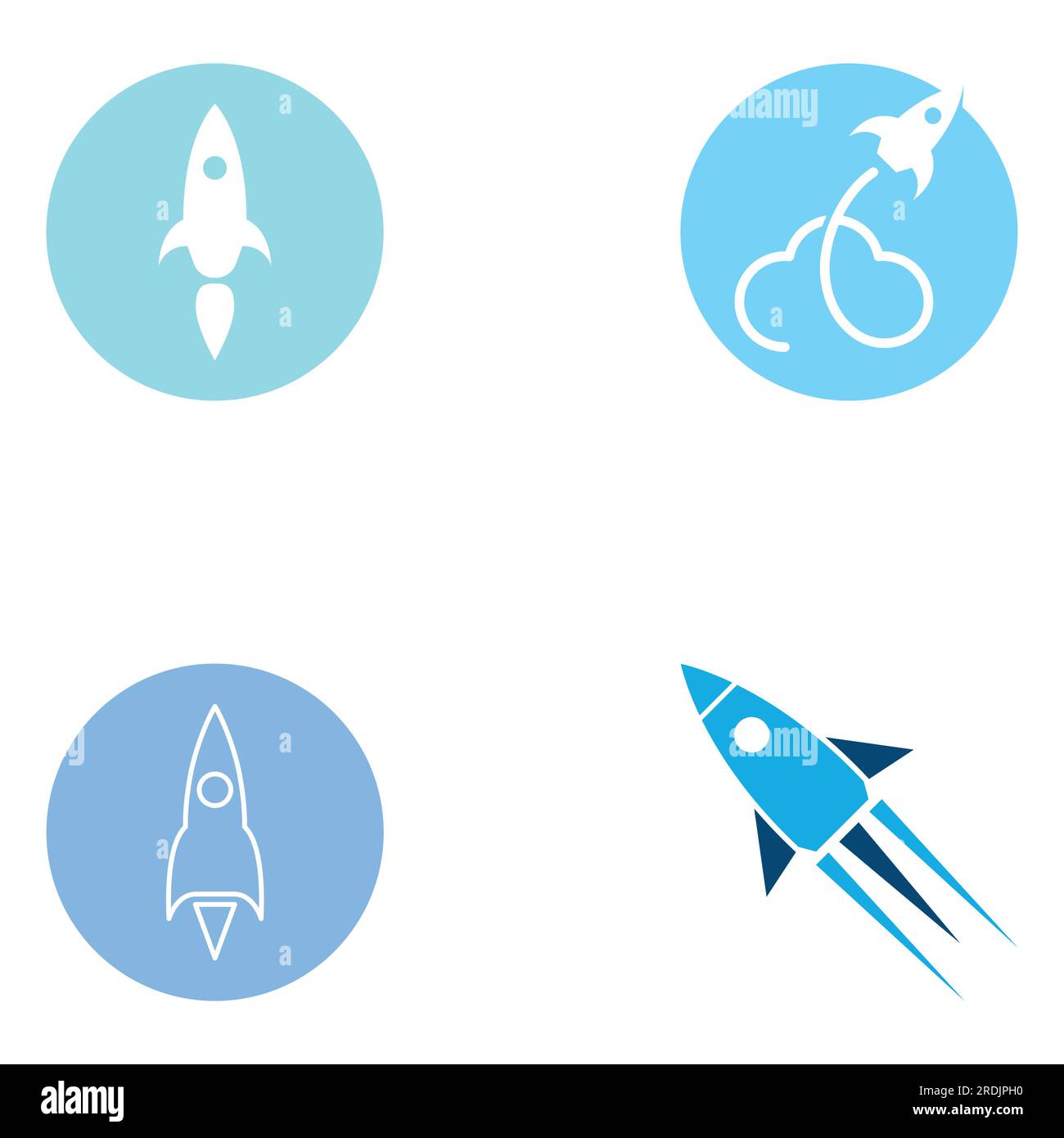 Rocket logo and symbol design vector Stock Vector Image & Art - Alamy