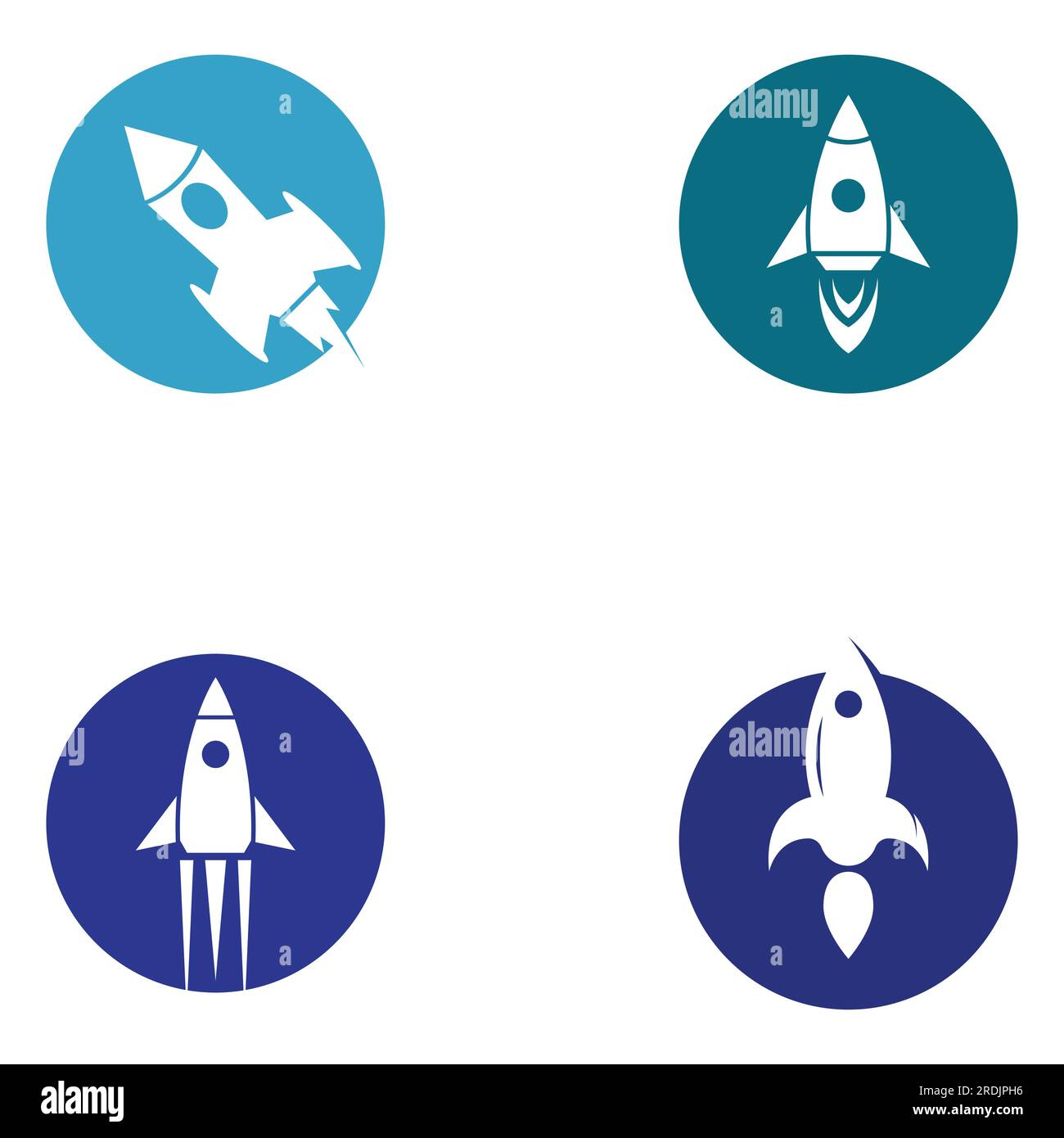 Rocket logo and symbol design vector Stock Vector Image & Art - Alamy