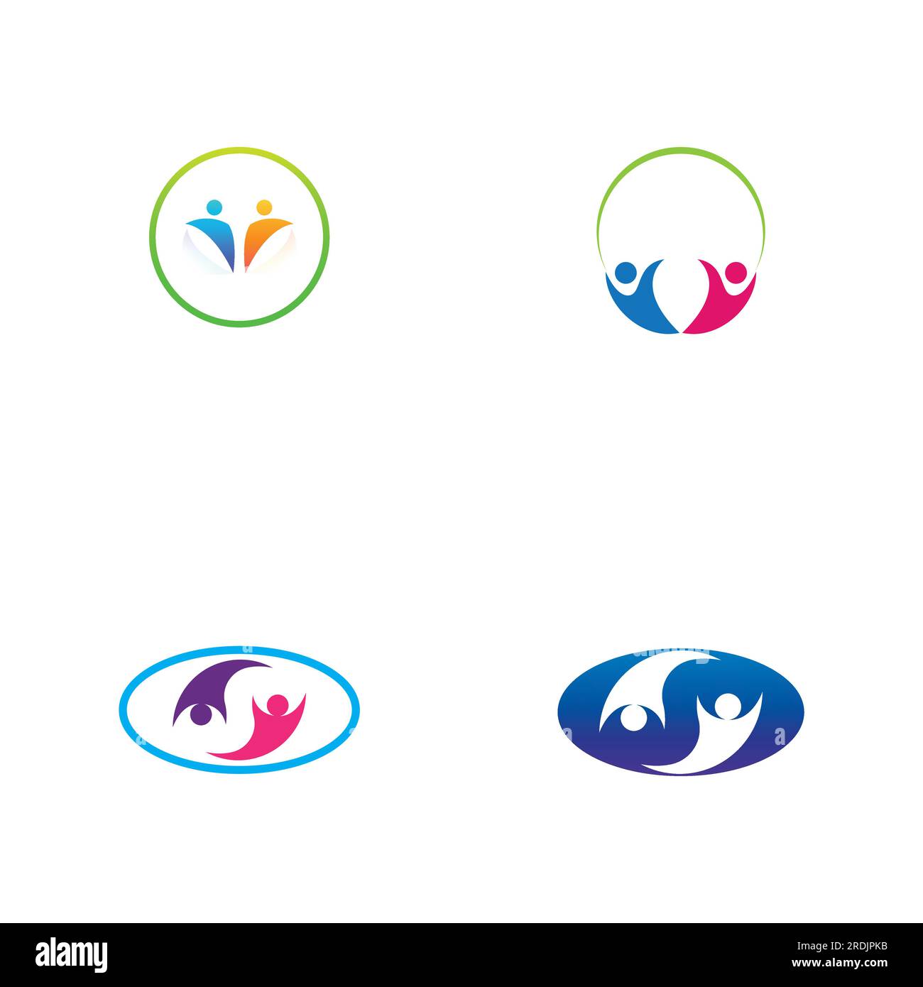 Team social Stock Vector Images - Alamy