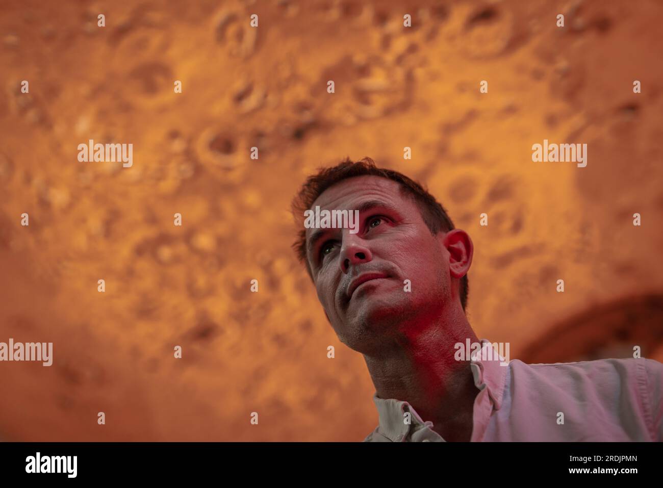 London, UK. 21st July, 2023. Mars: War & Peace by Luke Jerram(pictured ...