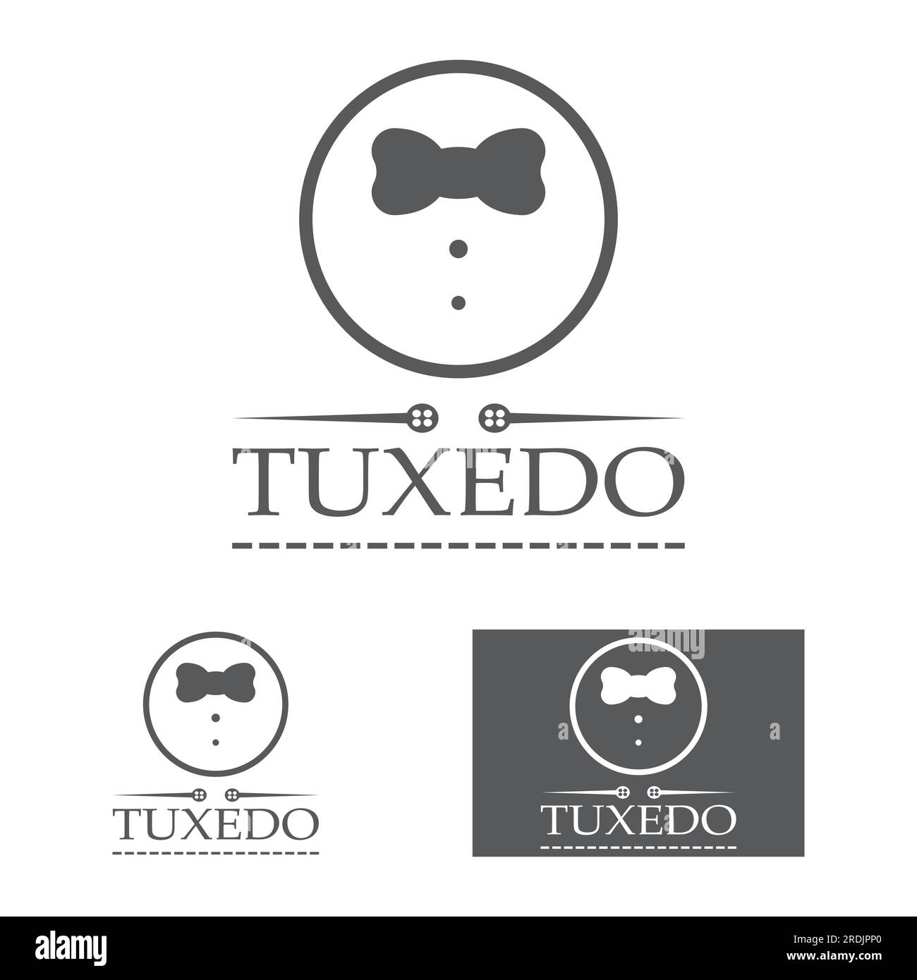 Tux logo design hi-res stock photography and images - Alamy