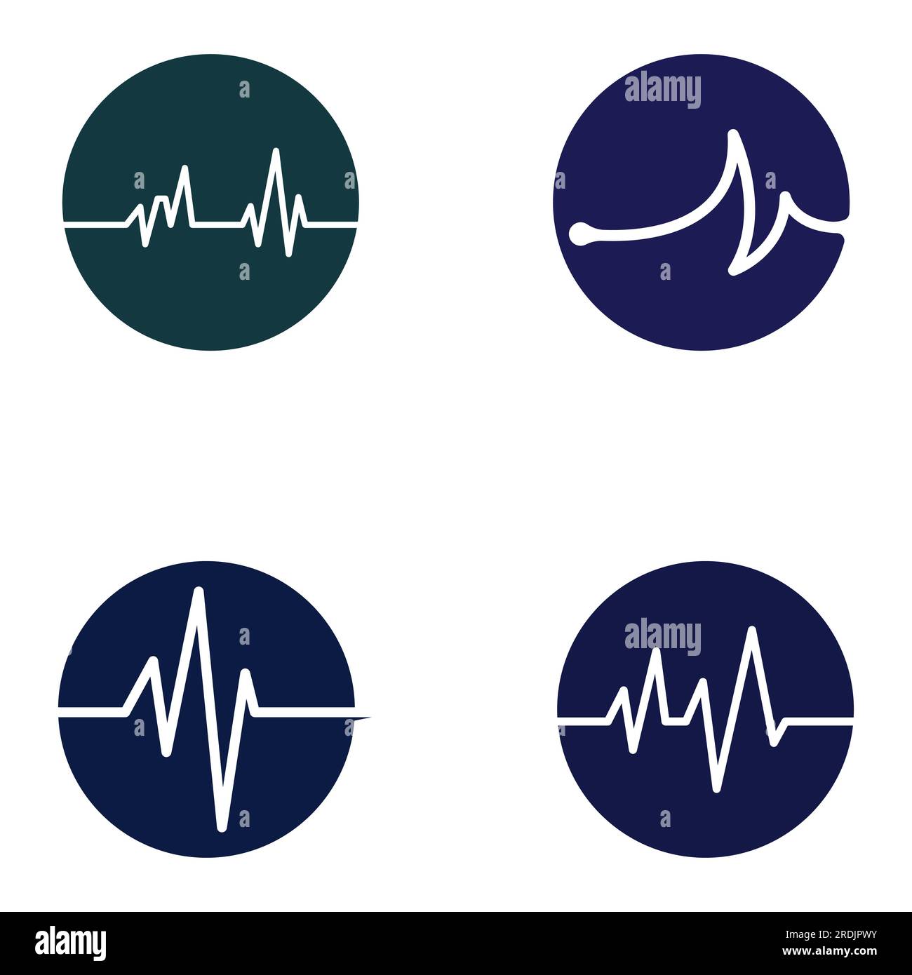 Pulse line or medical wave. Logo design concept vector Stock Vector ...