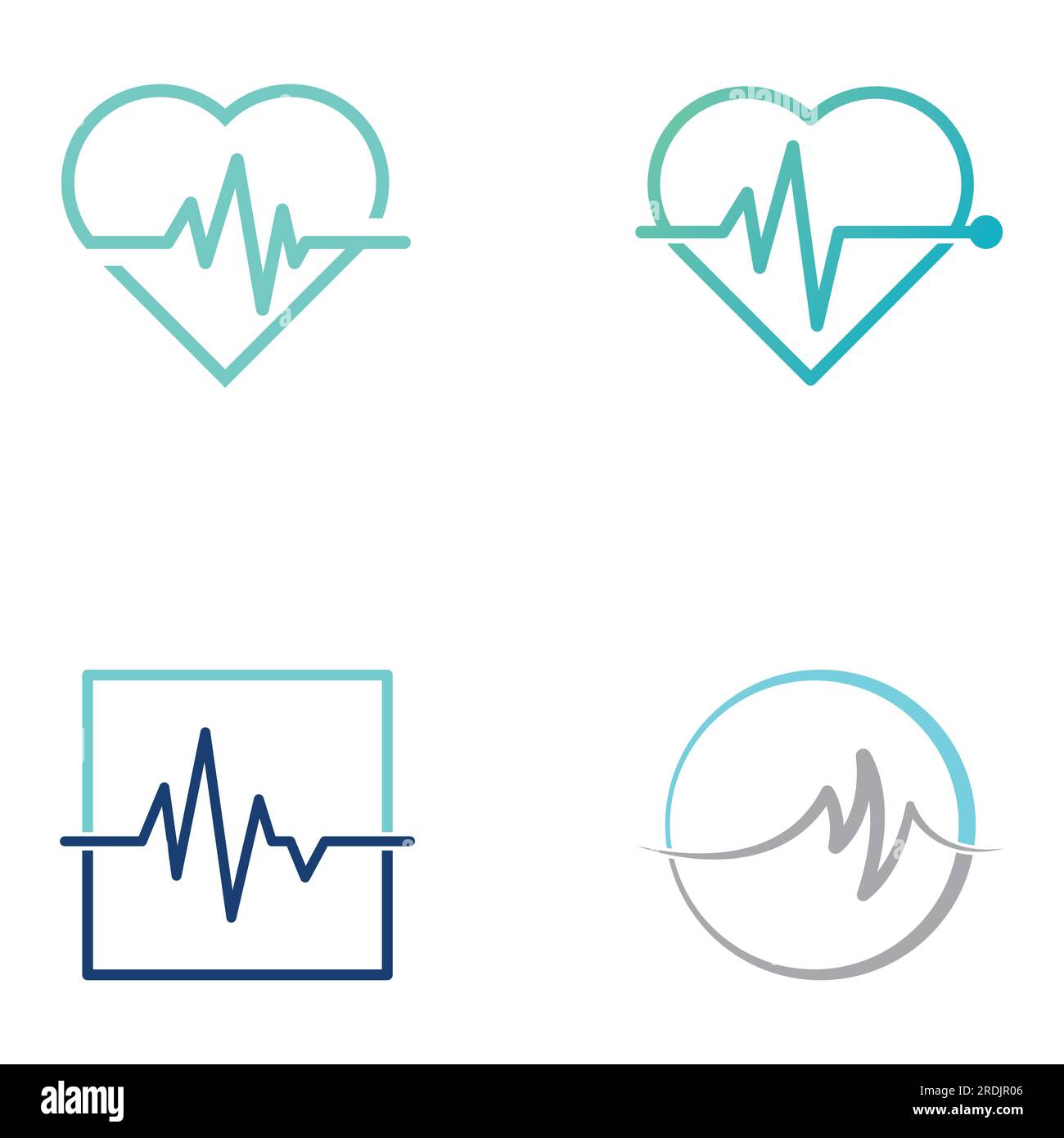 Pulse line or medical wave. Logo design concept vector Stock Vector ...