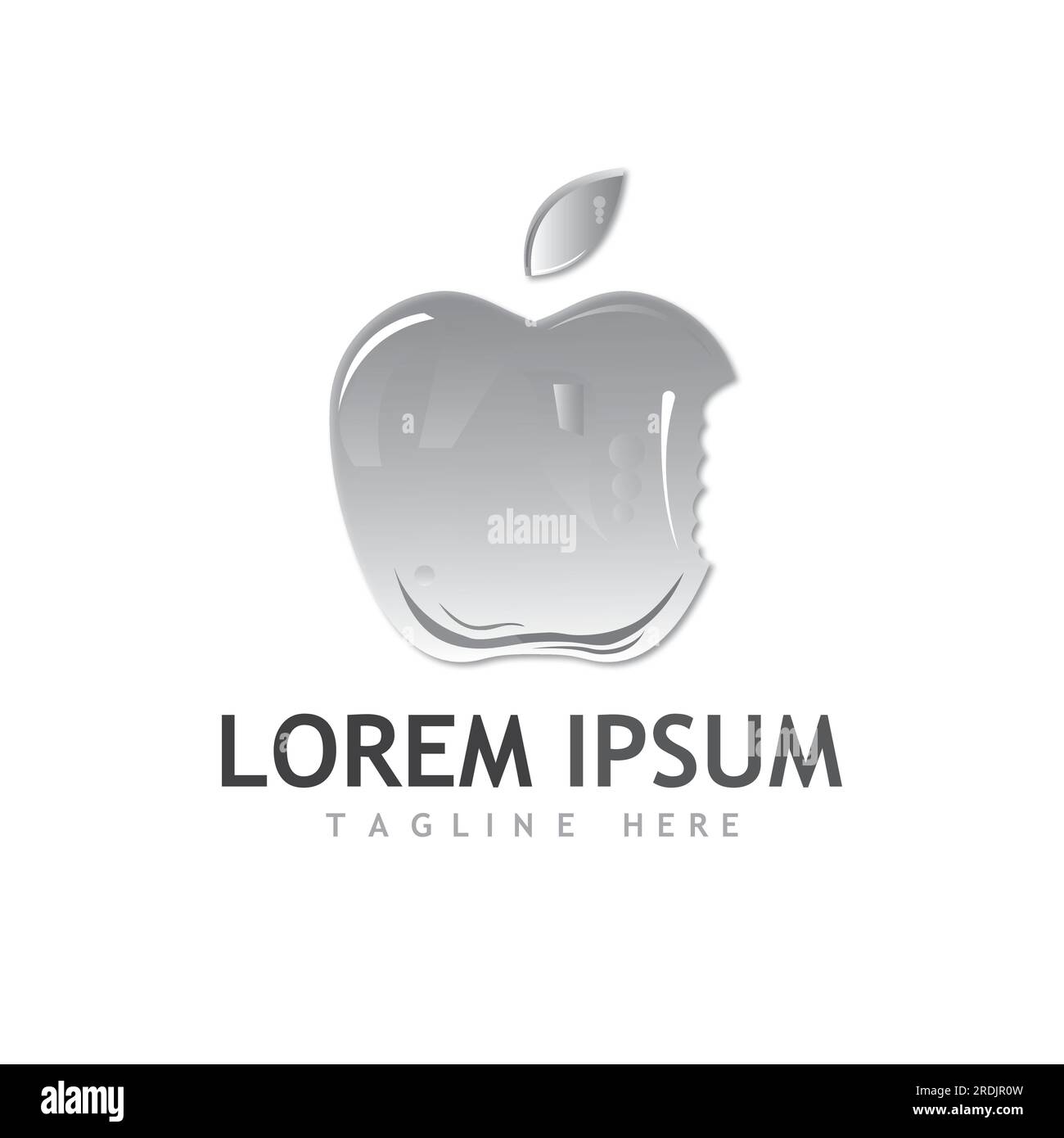 Apple vector illustration design icon logo template Stock Vector Image ...