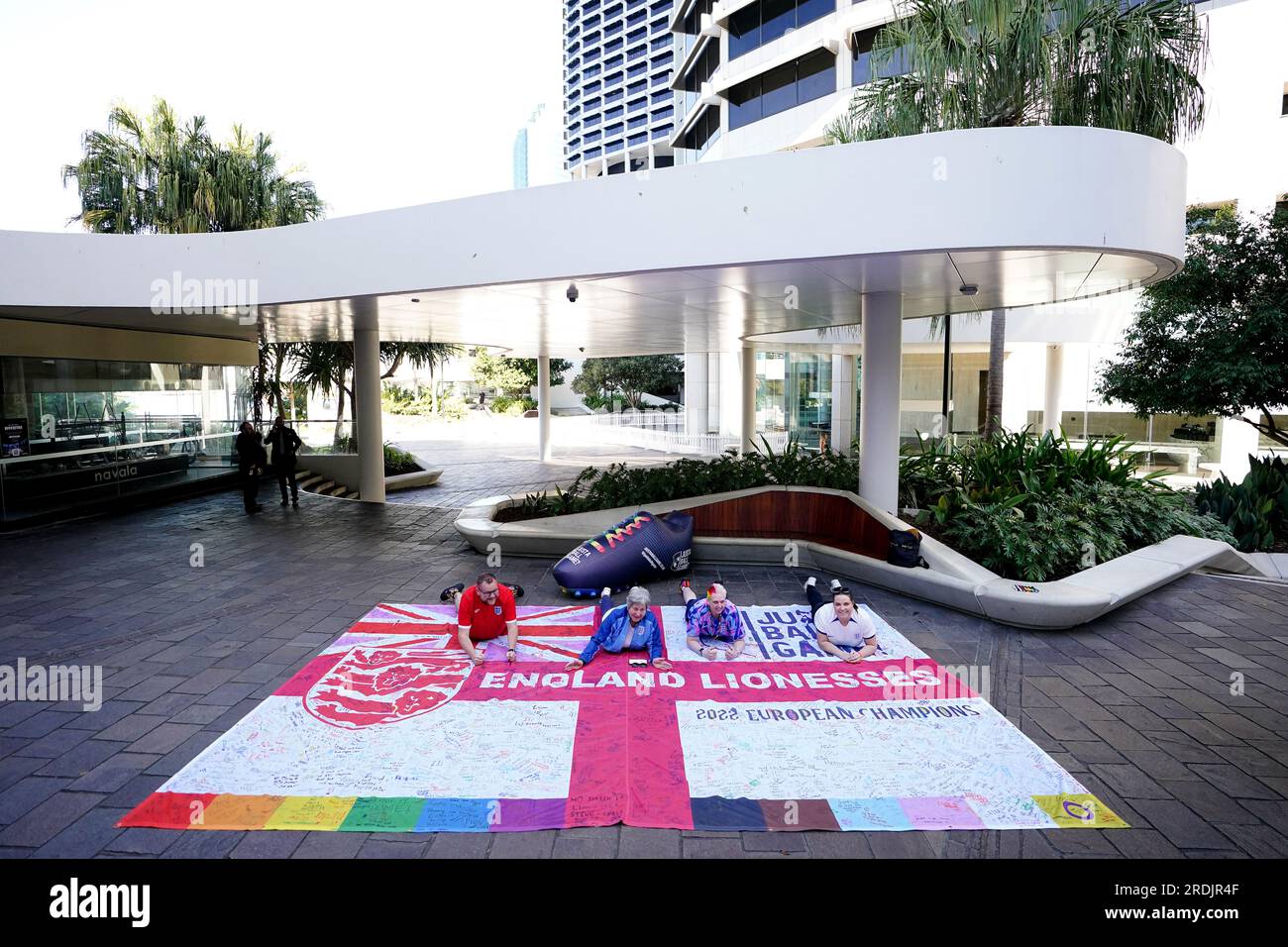 British high commissioner, Vicki Treadell, poses for photos with ...