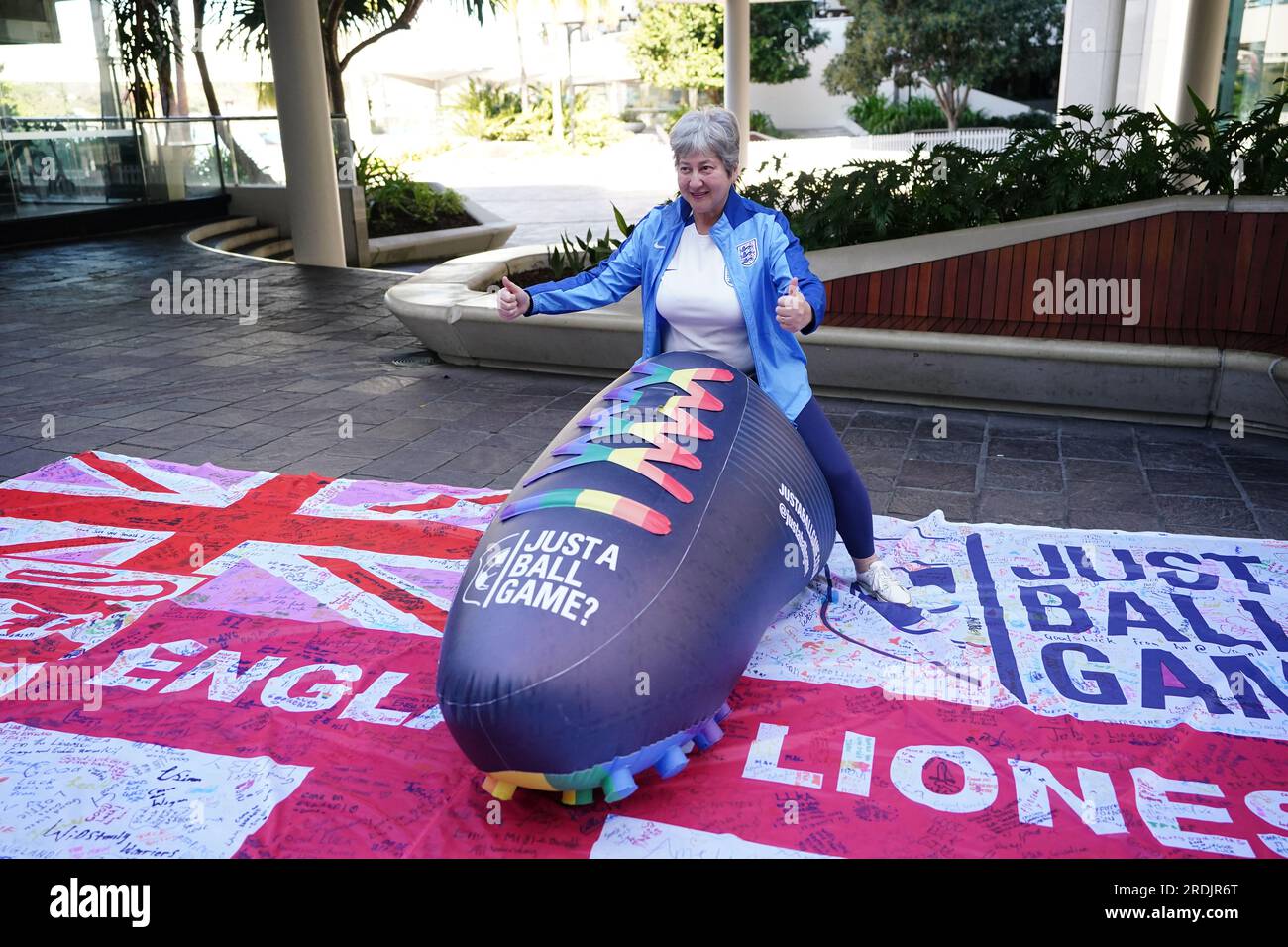 British high commissioner, Vicki Treadell, poses for photos prior to ...