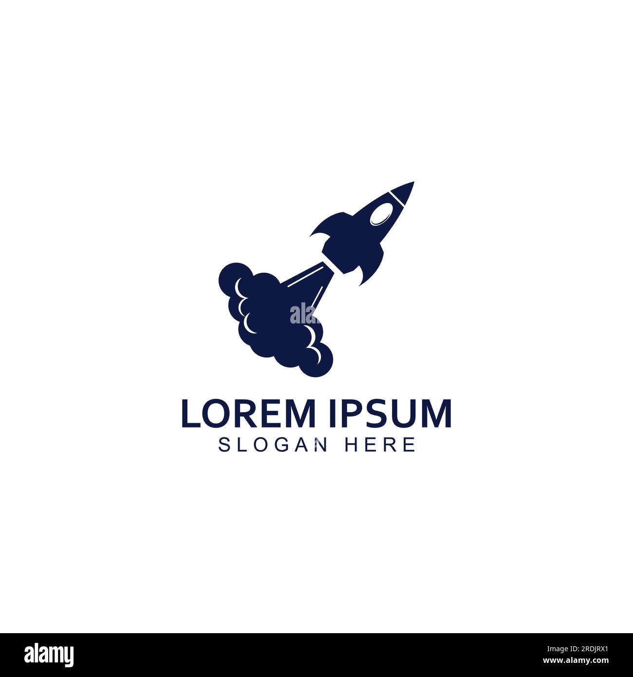 Rocket logo and symbol design vector Stock Vector Image & Art - Alamy