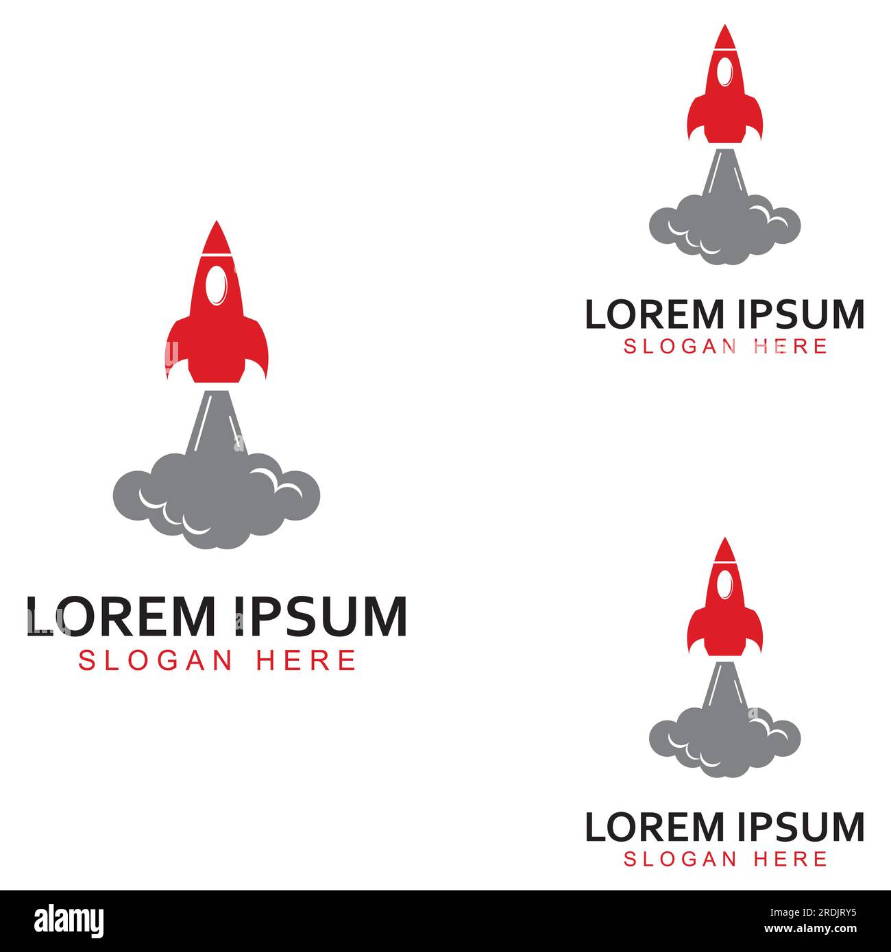 Rocket logo and symbol design vector Stock Vector Image & Art - Alamy