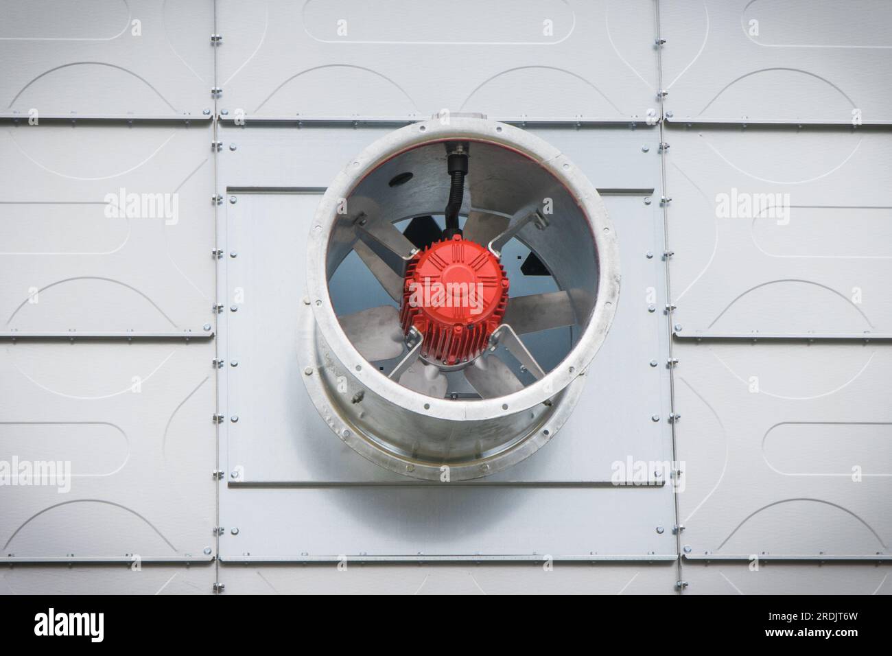 Ventilation fan using in grain dryer. Detail and parts of agricultural ...