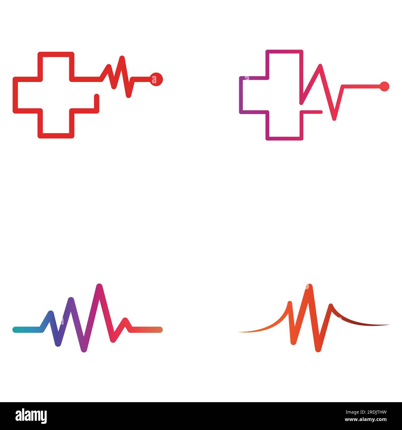 Pulse line or medical wave. Logo design concept vector Stock Vector ...