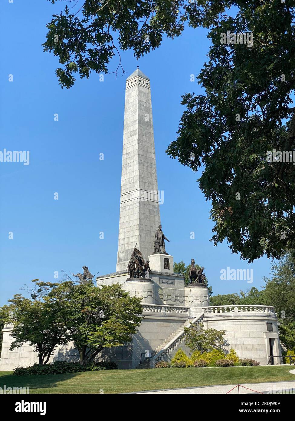 August 24, 2020, Springfield, Illinois, USA: After the April 14, 1865 ...