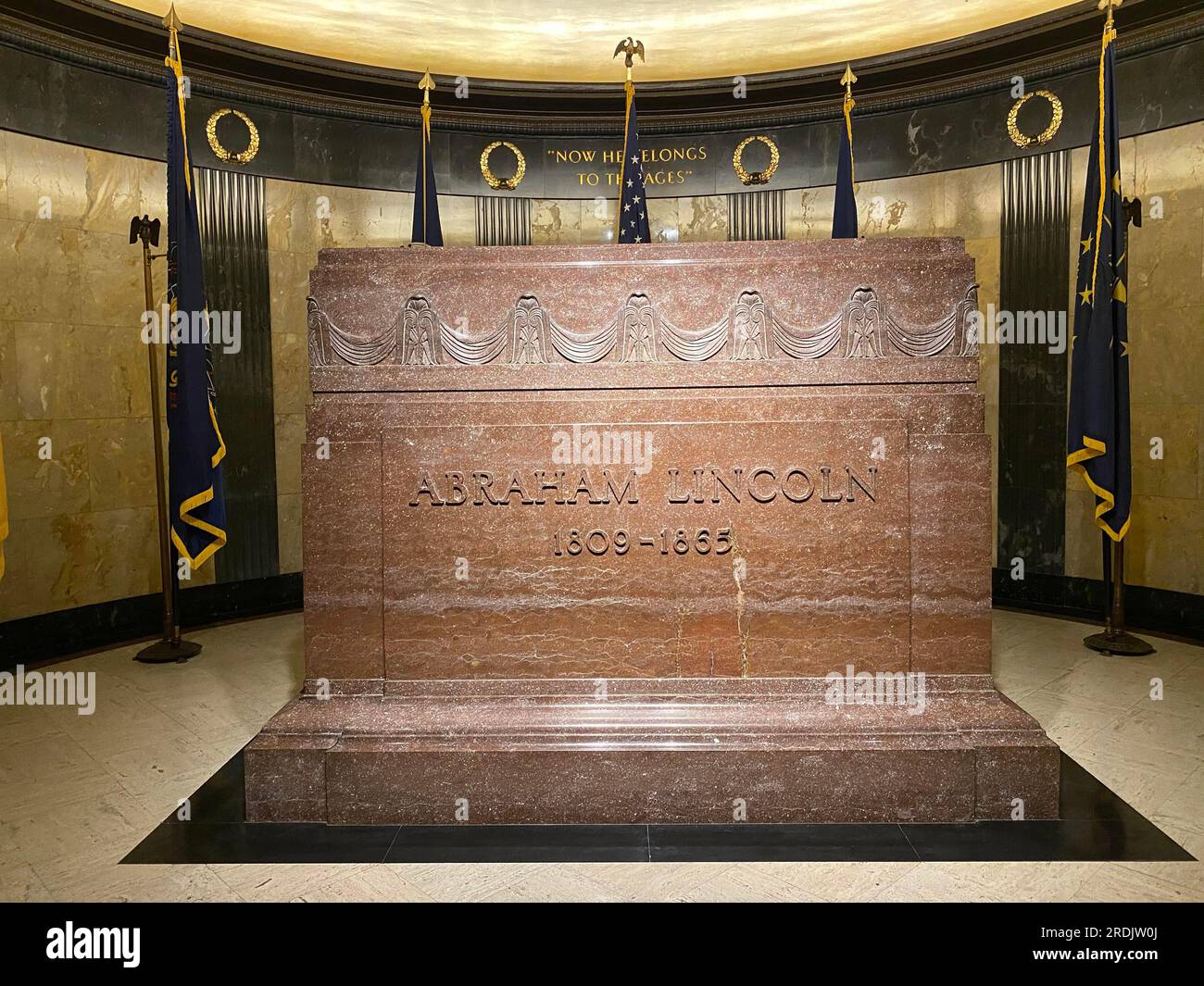 August 24, 2020, Springfield, Illinois, USA: After the April 14, 1865 ...