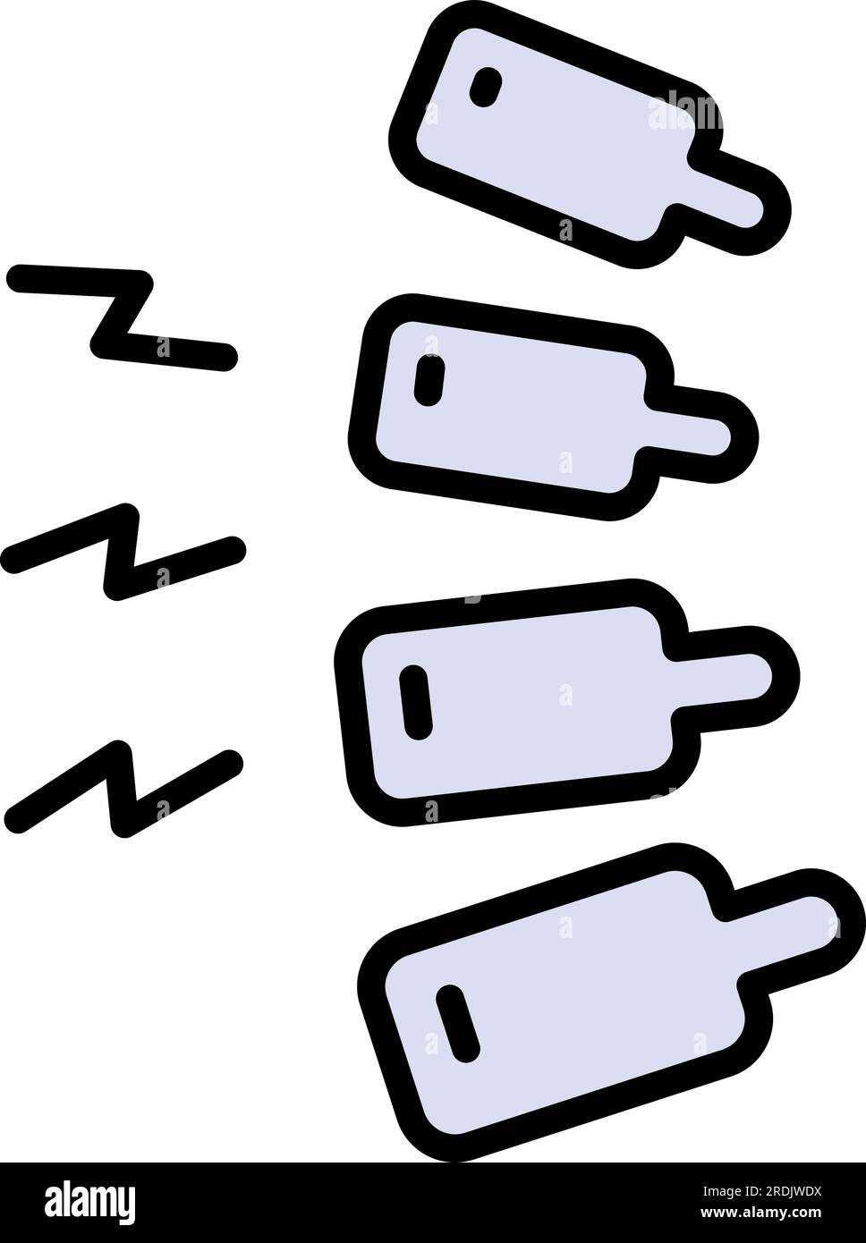 Back pain color icon. Spine bones and structure. Medicine and anatomy ...