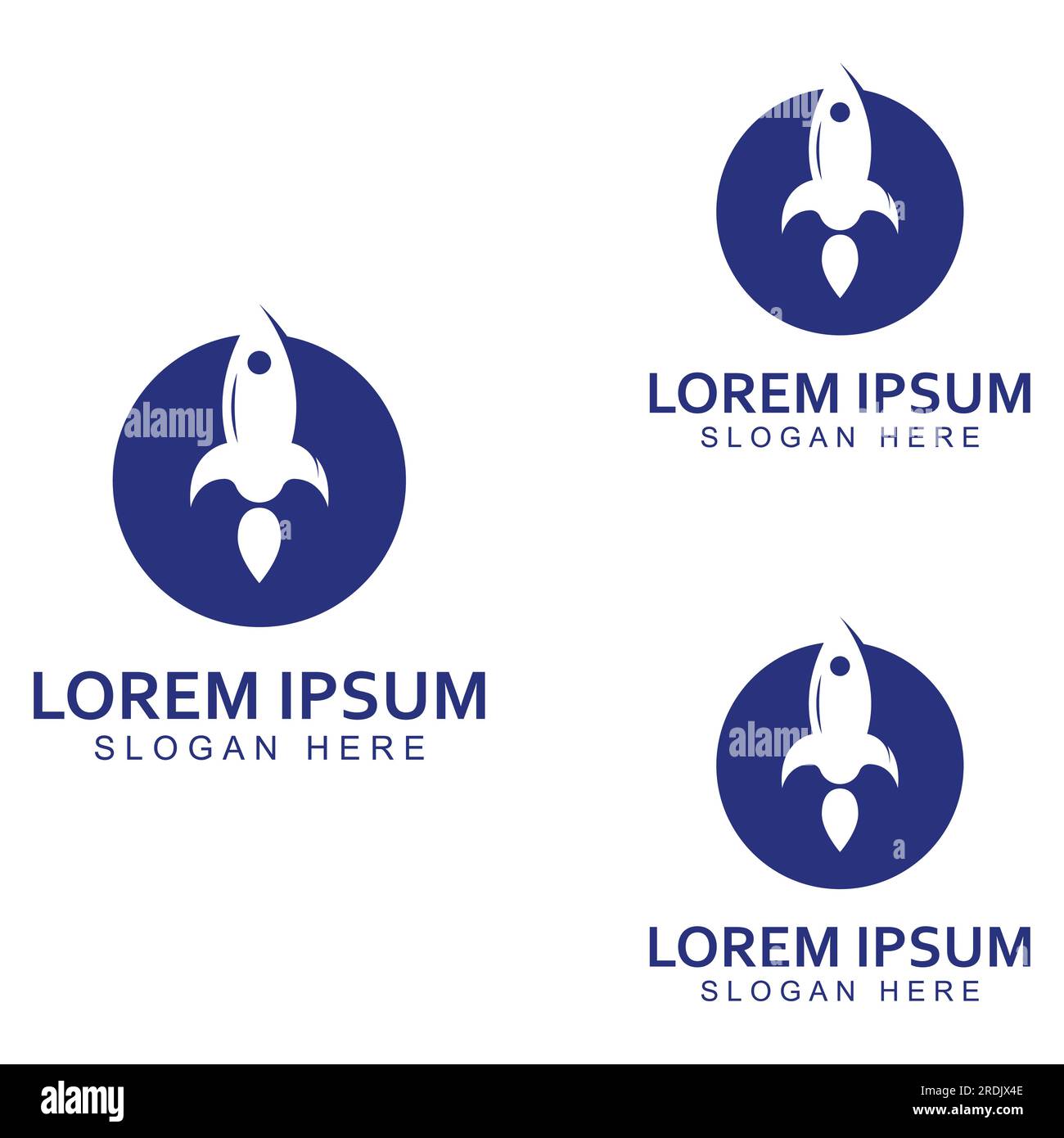 Rocket logo and symbol design vector Stock Vector Image & Art - Alamy