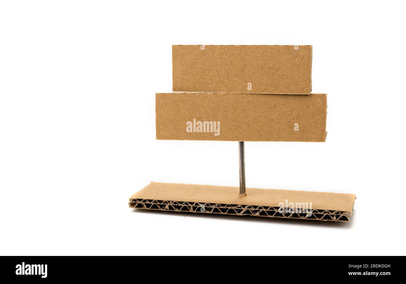 Protest sign cardboard Cut Out Stock Images & Pictures - Alamy