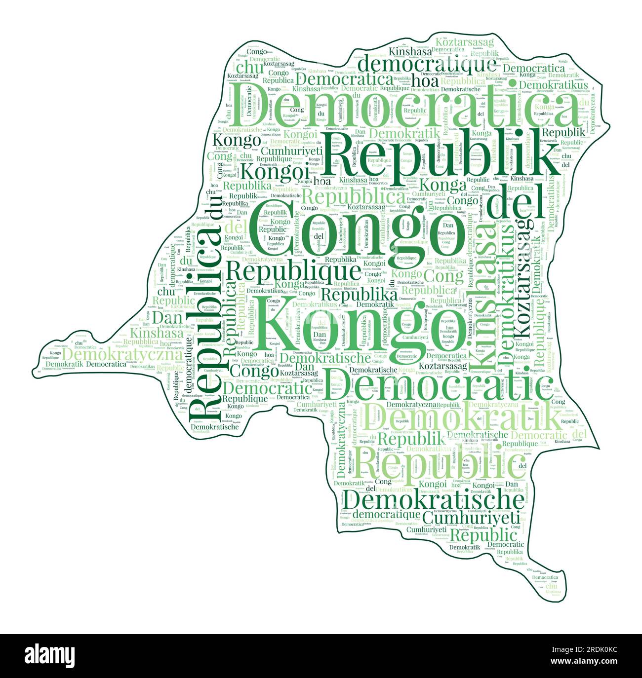 Map of the languages world map Cut Out Stock Images & Pictures - Alamy